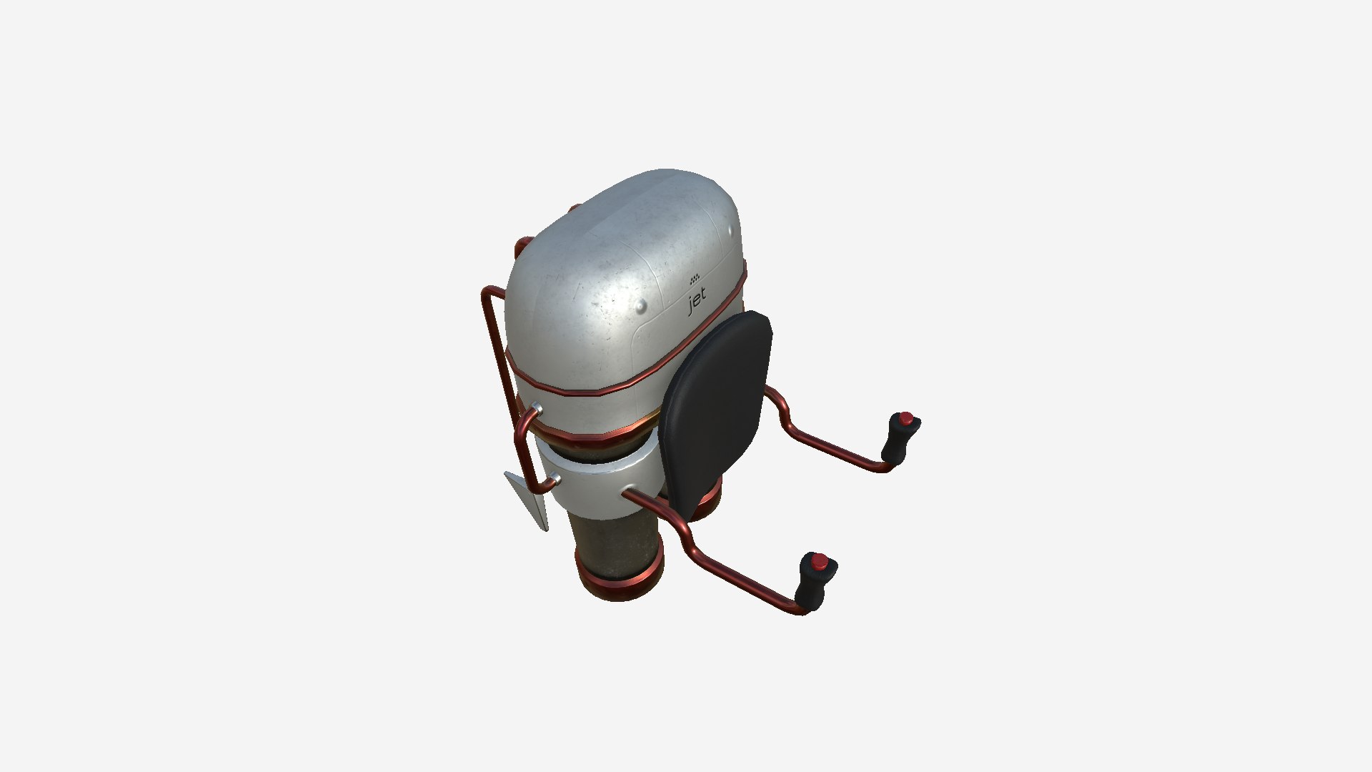 3D Model Jetpack C07 Red Steel - SciFi Character Design - TurboSquid ...