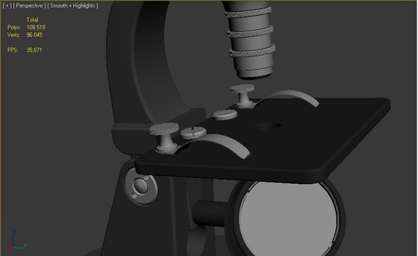 3d model microscope