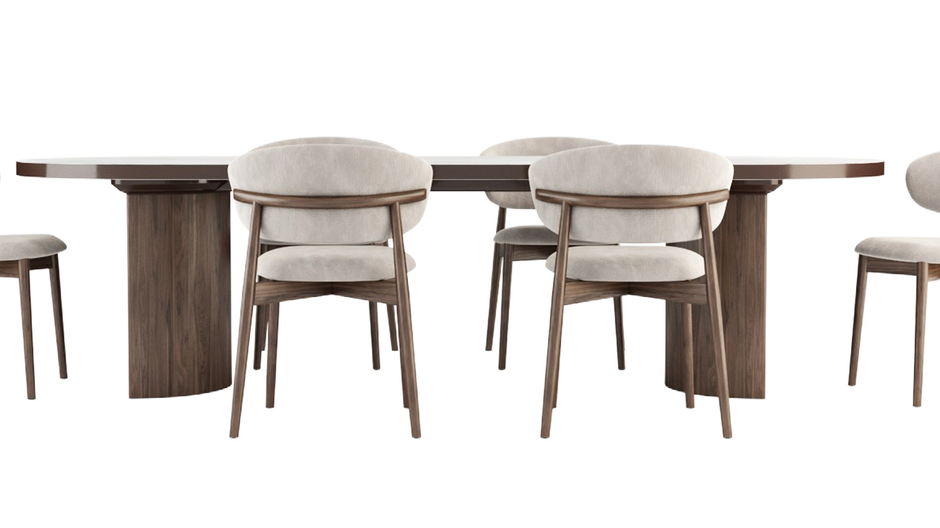 3D Oleandro Chair And Blevio Table Model - TurboSquid 2071579