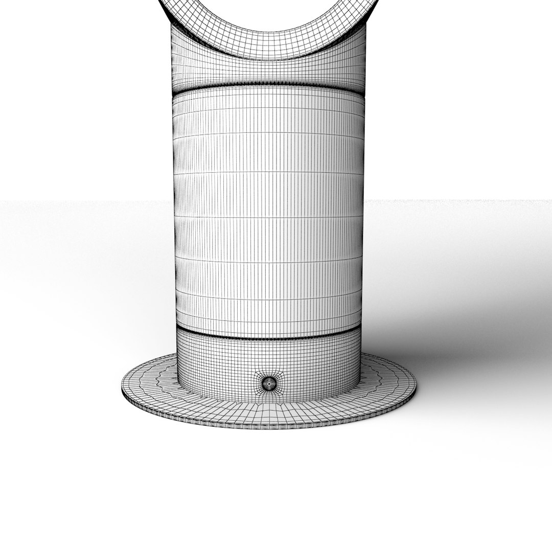 dyson fan 3d model