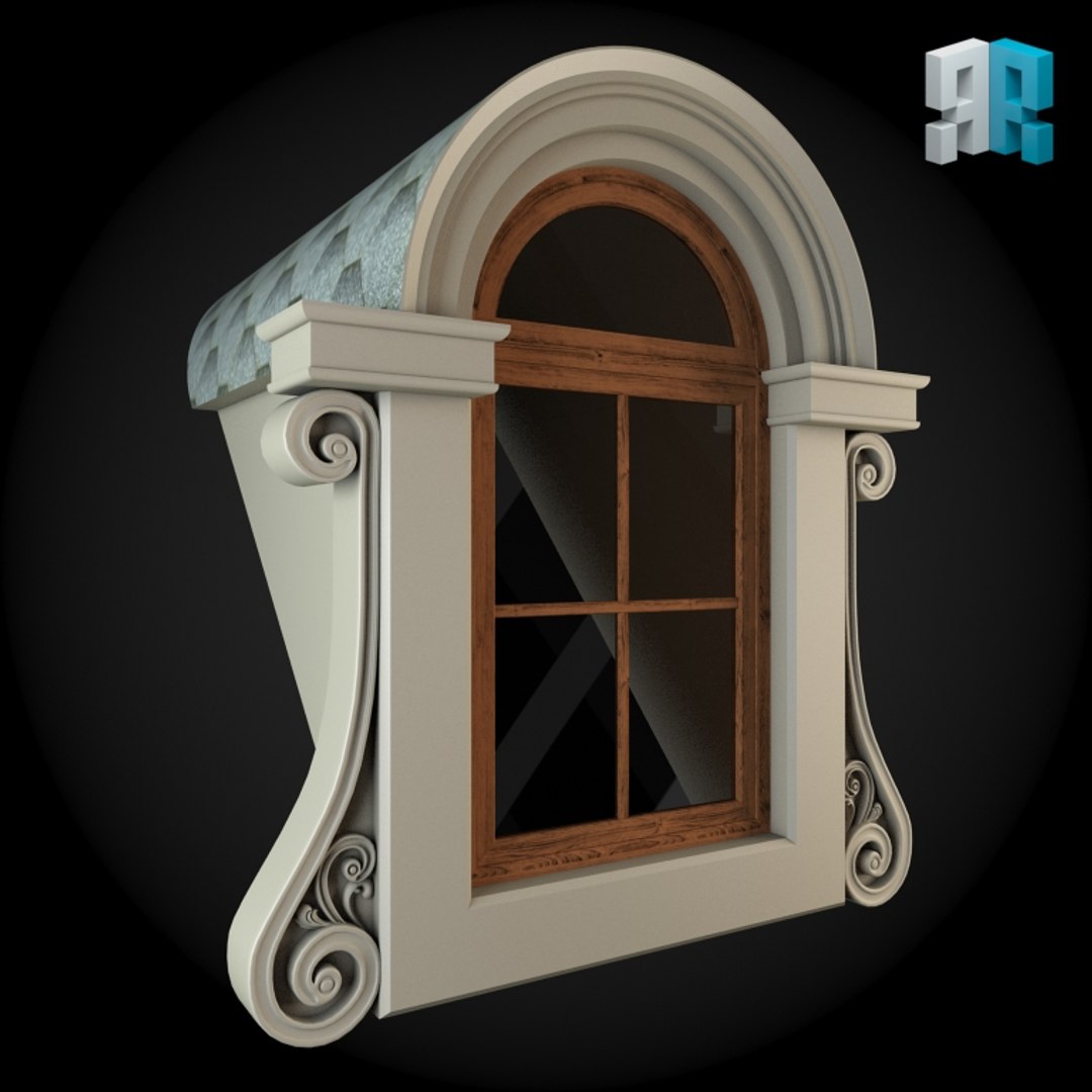 3d Architectural Modules Model