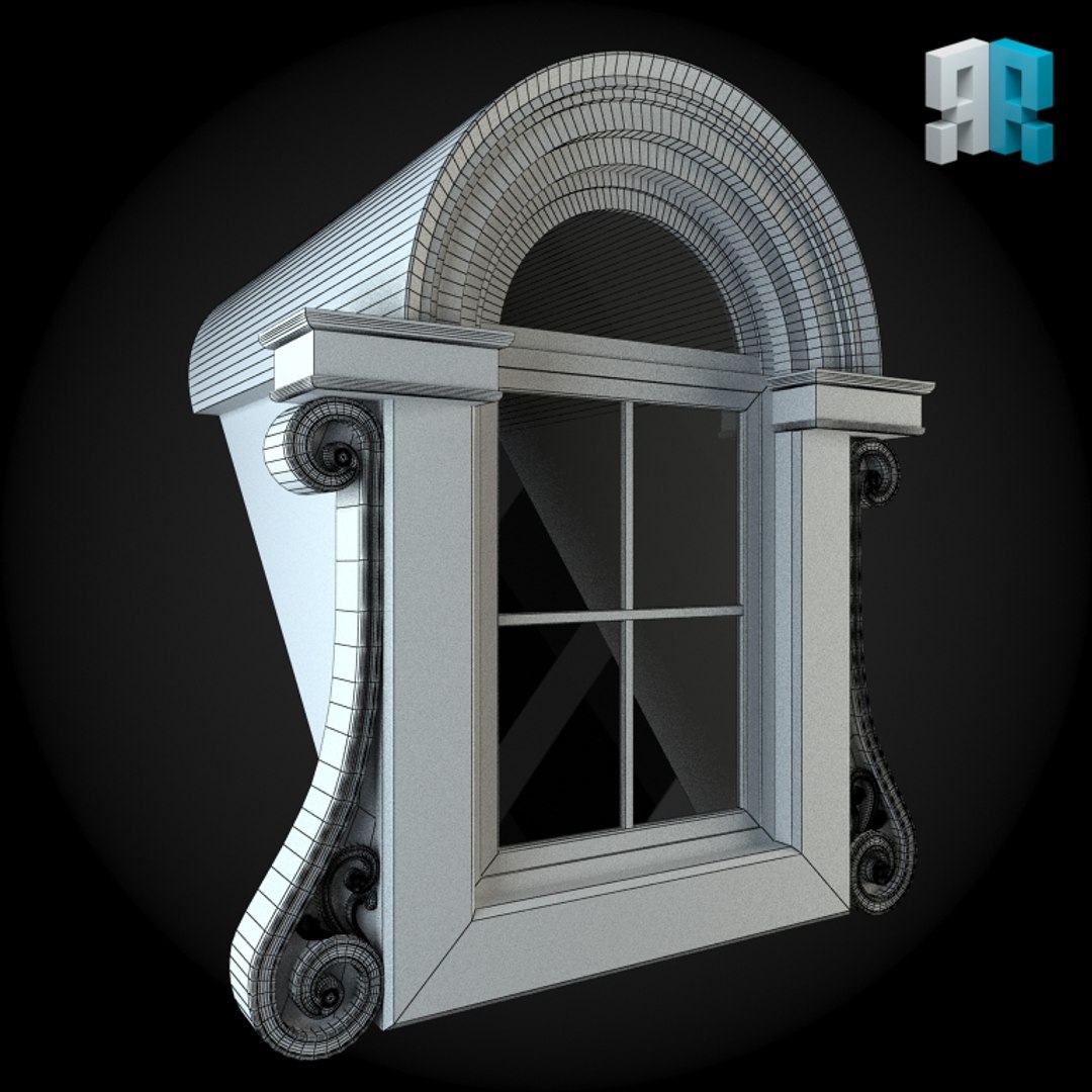 3d Architectural Modules Model