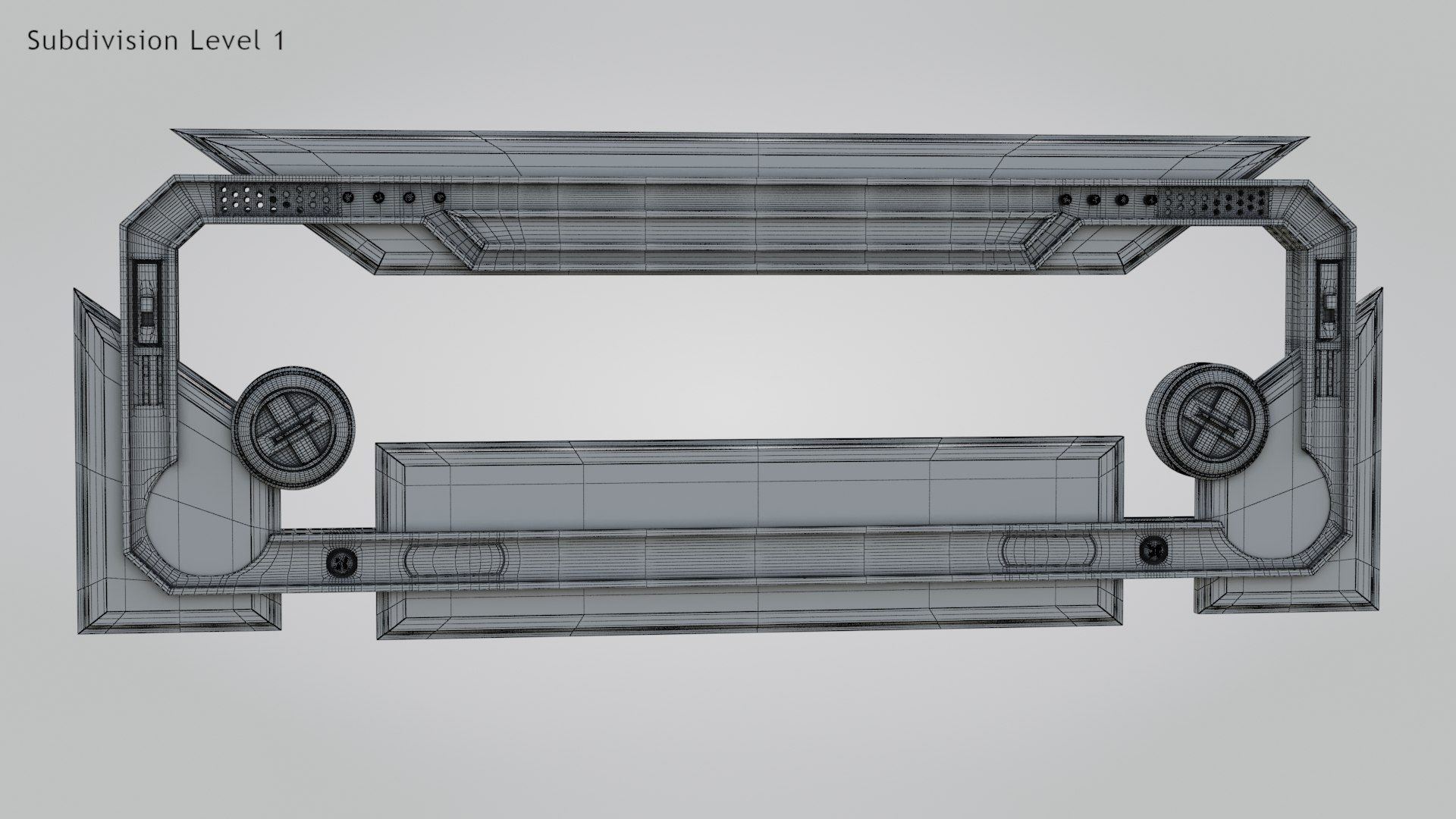 3D Gate B Model - TurboSquid 1661183