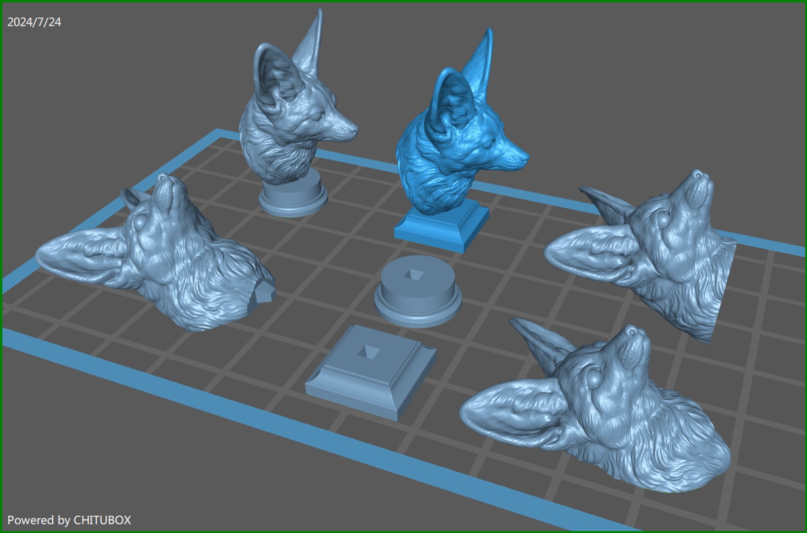 3D Fennec Fox Head Model - TurboSquid 2259004