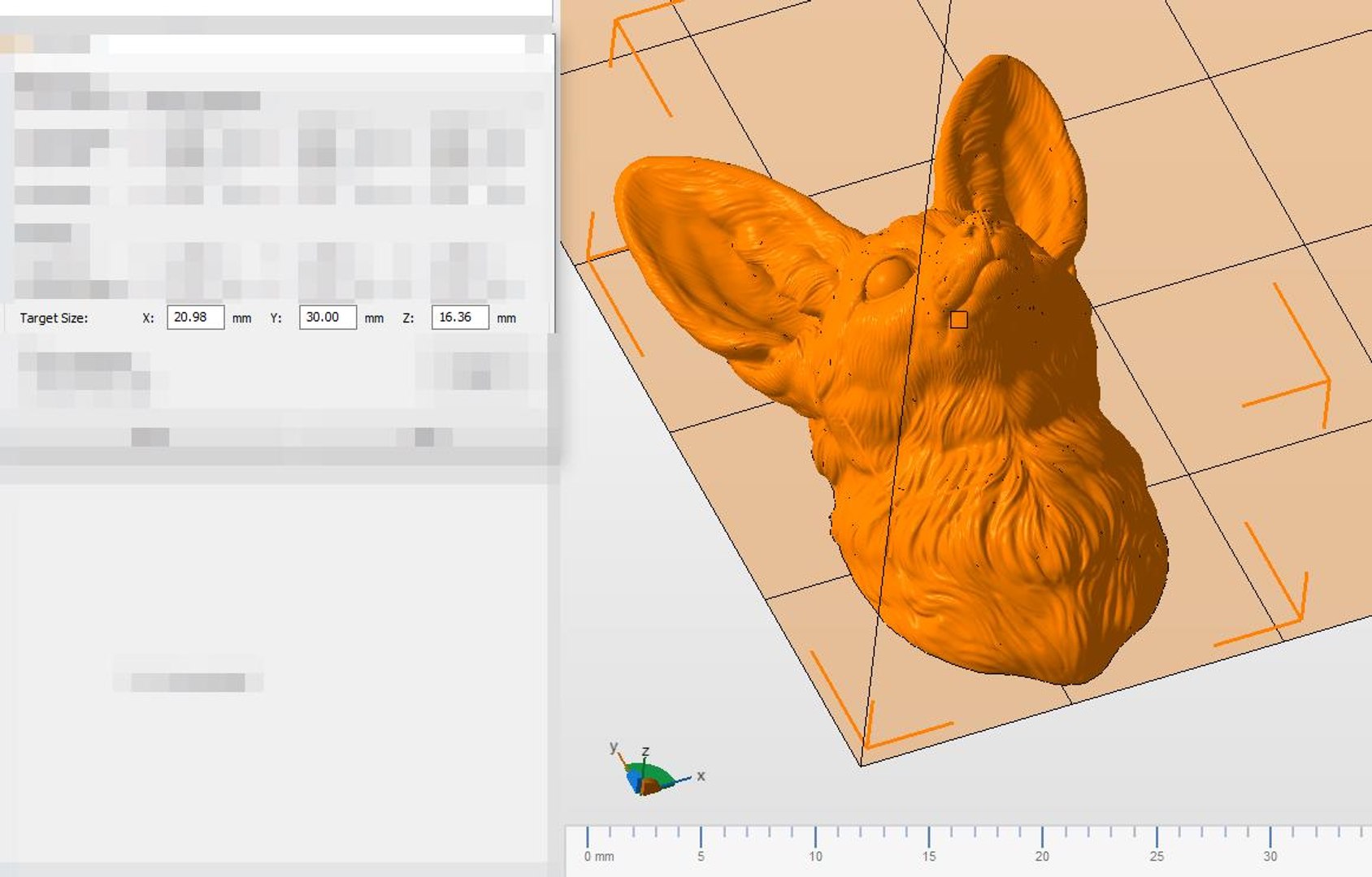 3D Fennec Fox Head Model - TurboSquid 2259004