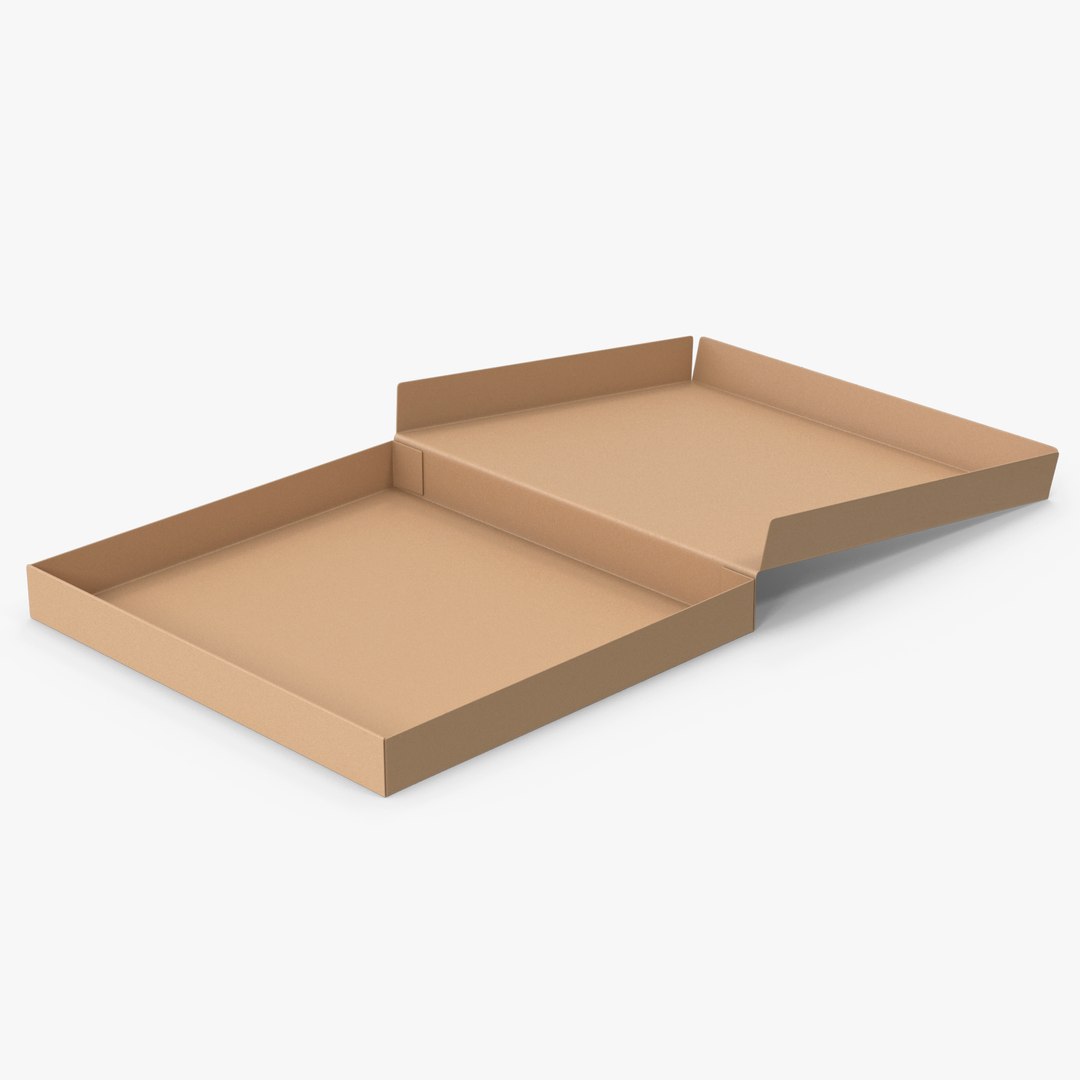 3D Pizza Box model - TurboSquid 1907777