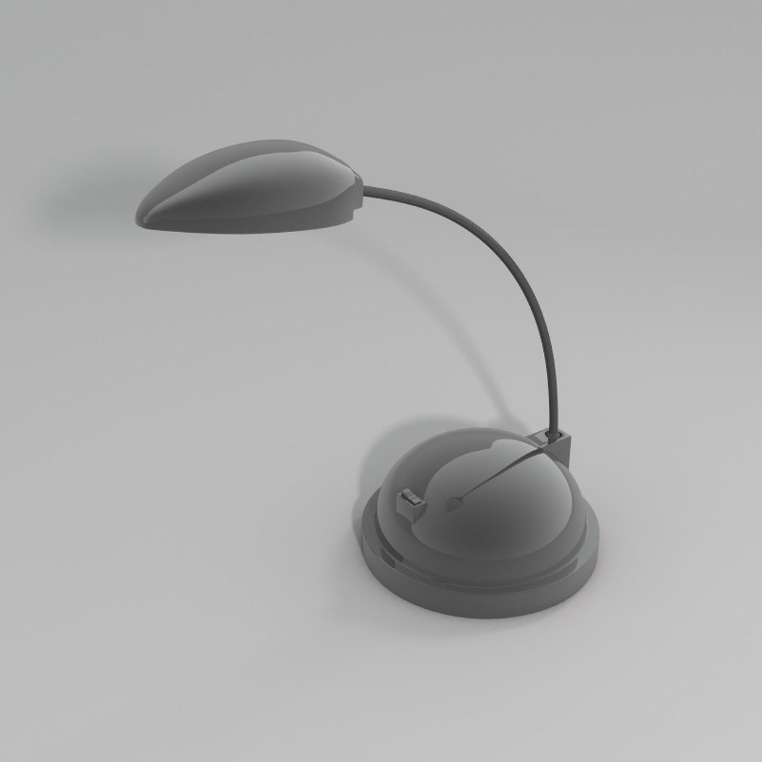 3d Model Desk Lamp