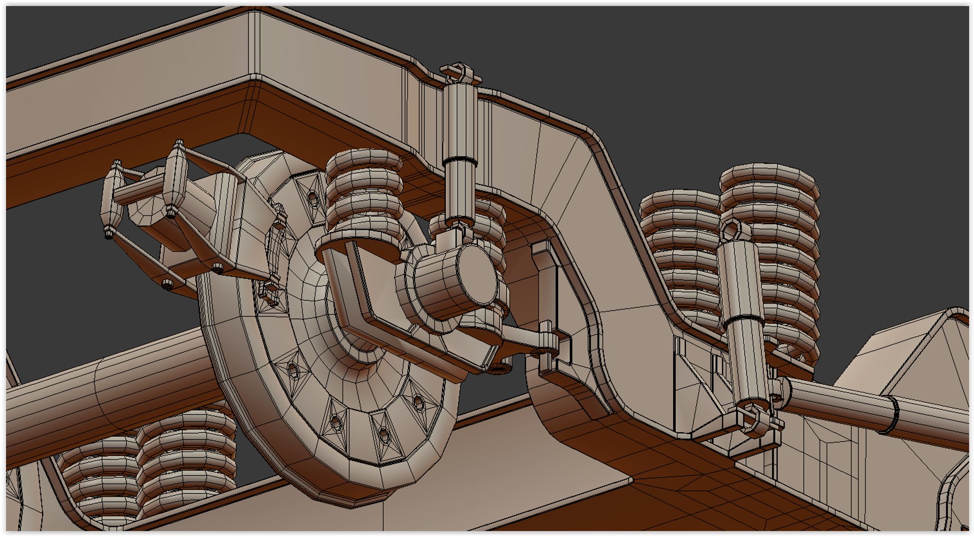 Locomotive Bogie 3D Model - TurboSquid 1407980