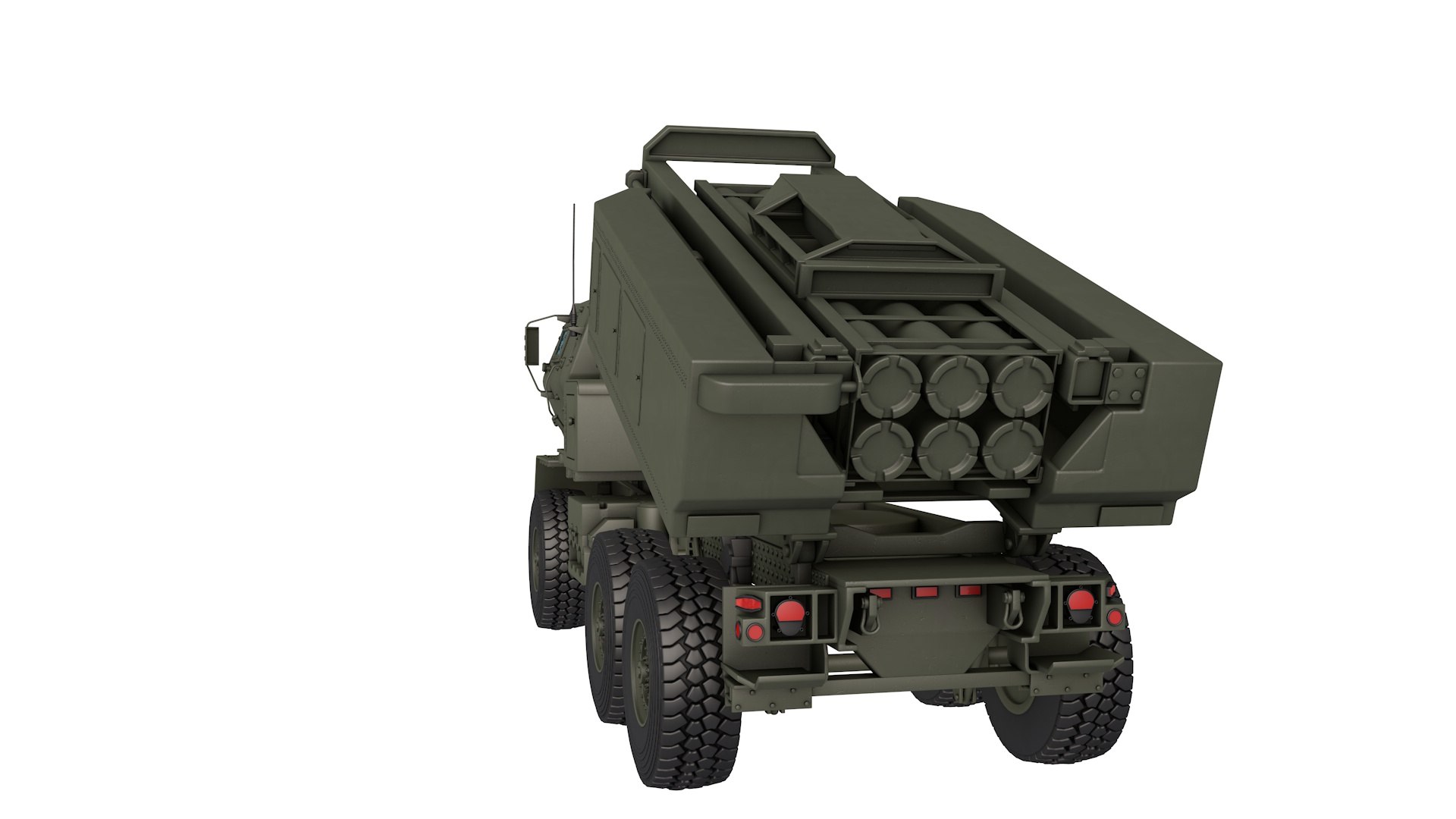 M142 HIMARS Multiple Rocket Launcher 3D Model - TurboSquid 2075372
