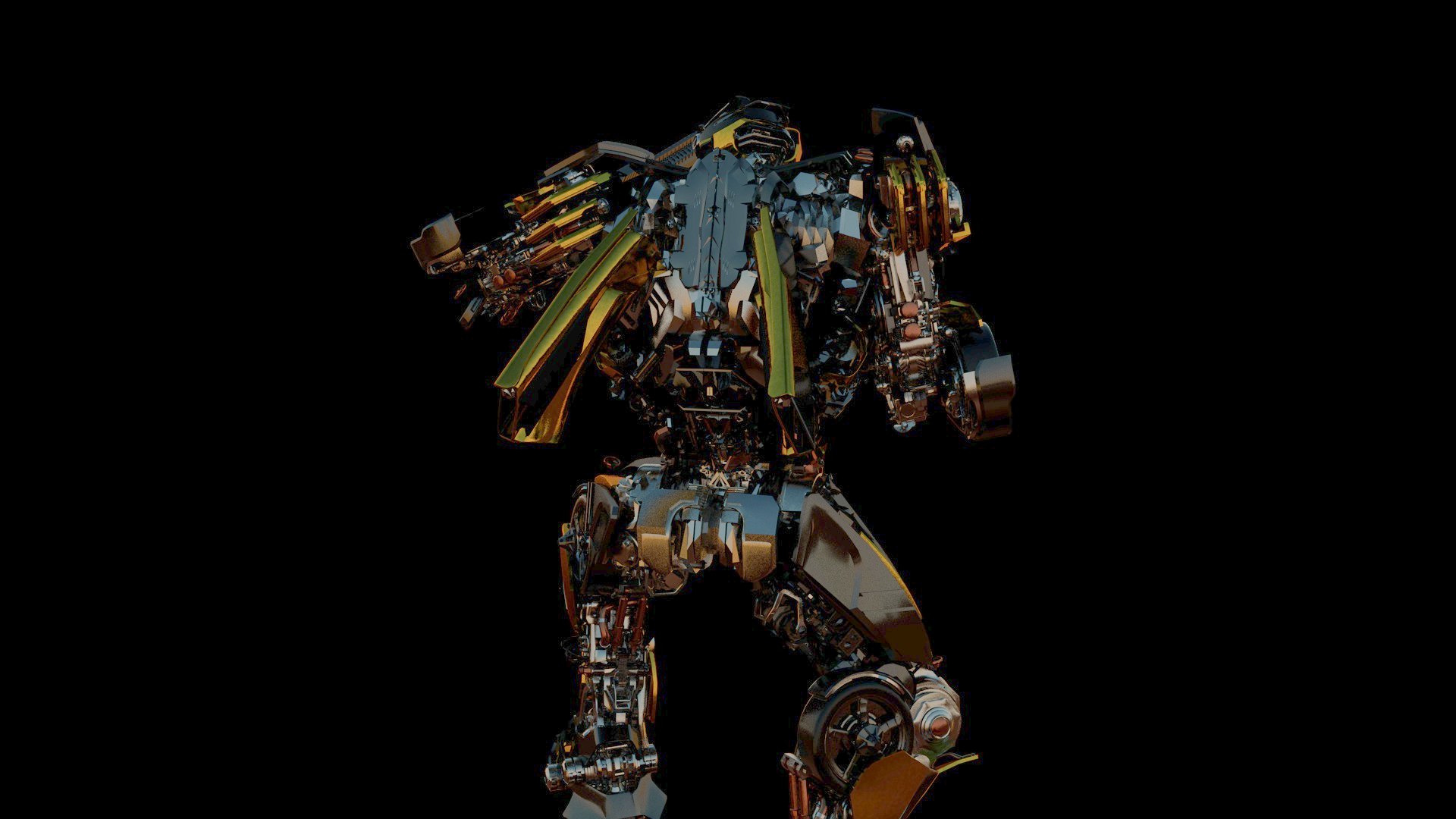 HOT ROD AUTOBOT TRANSFORMER RIGGED TF-SERIES 3D Model - TurboSquid 1926535