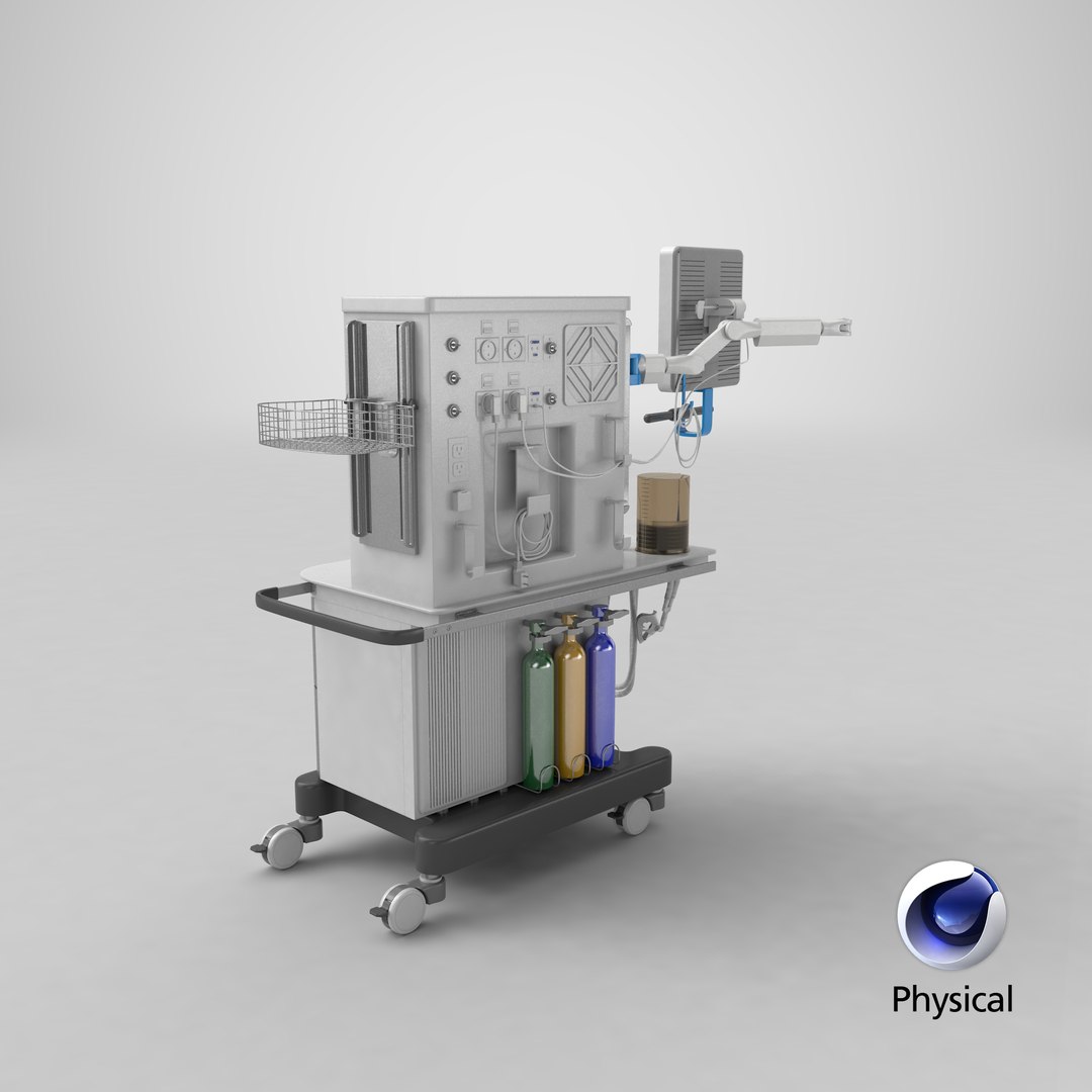 Anesthesia Machine 3D - TurboSquid 2065616
