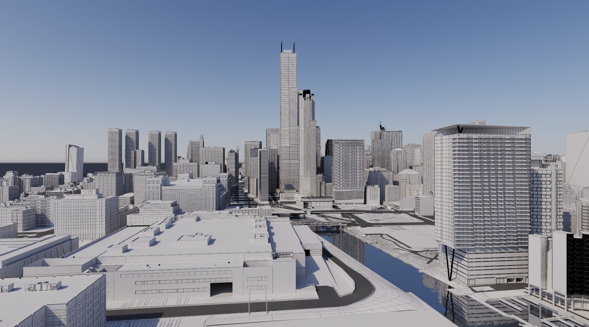 3D Model Chicago - TurboSquid 2194393