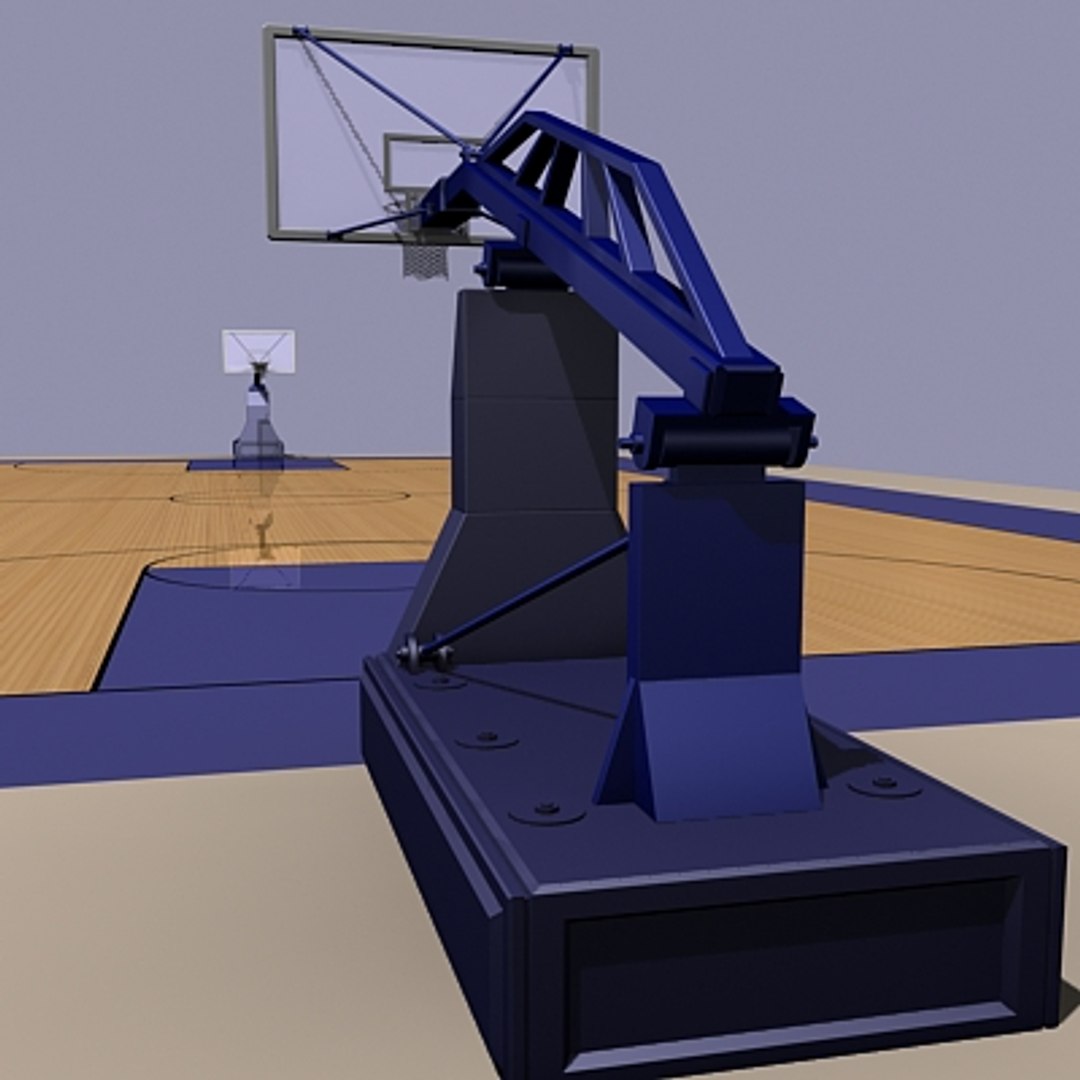 Basket Ball Court 3d Model