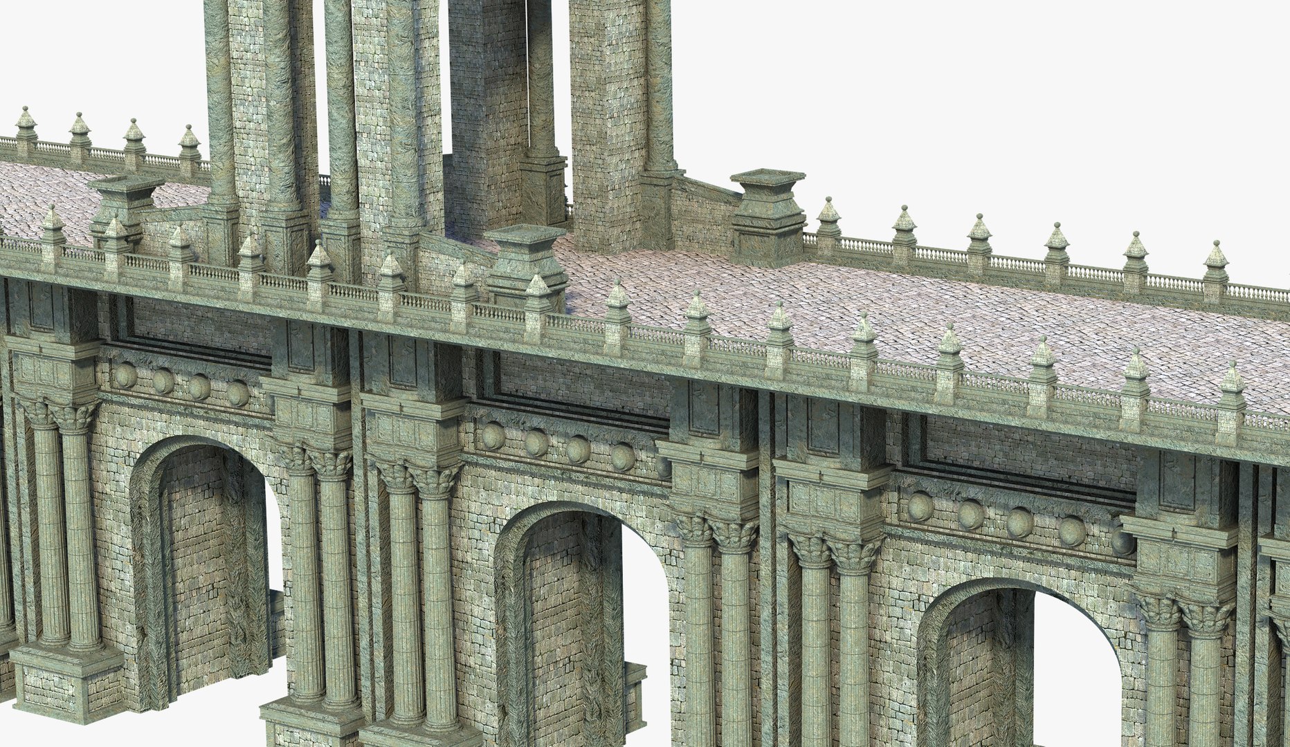 3D Bridge Fantasy Arch - TurboSquid 1423806