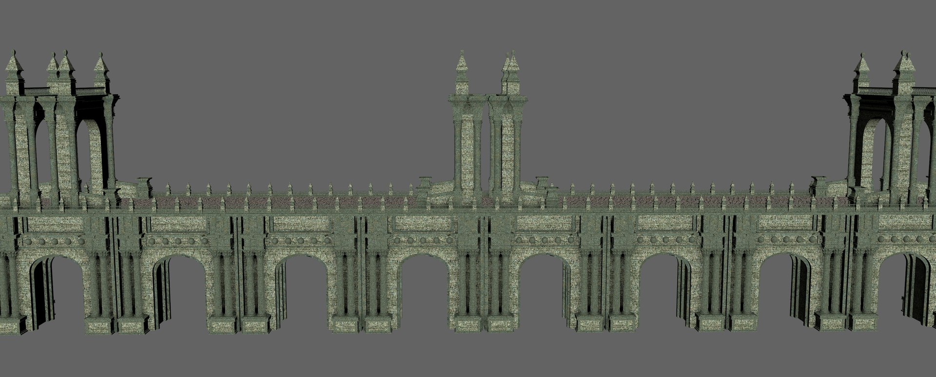 3D Bridge Fantasy Arch - TurboSquid 1423806