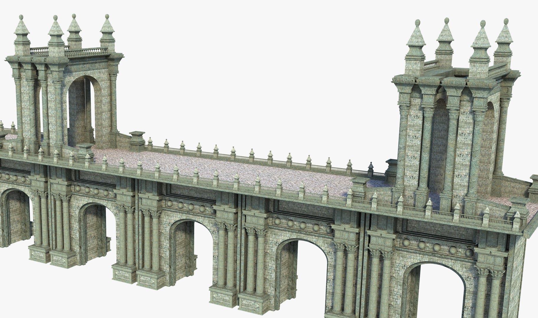 3D Bridge Fantasy Arch - TurboSquid 1423806