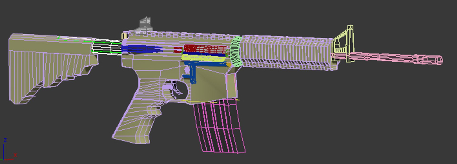 M4 3d Model