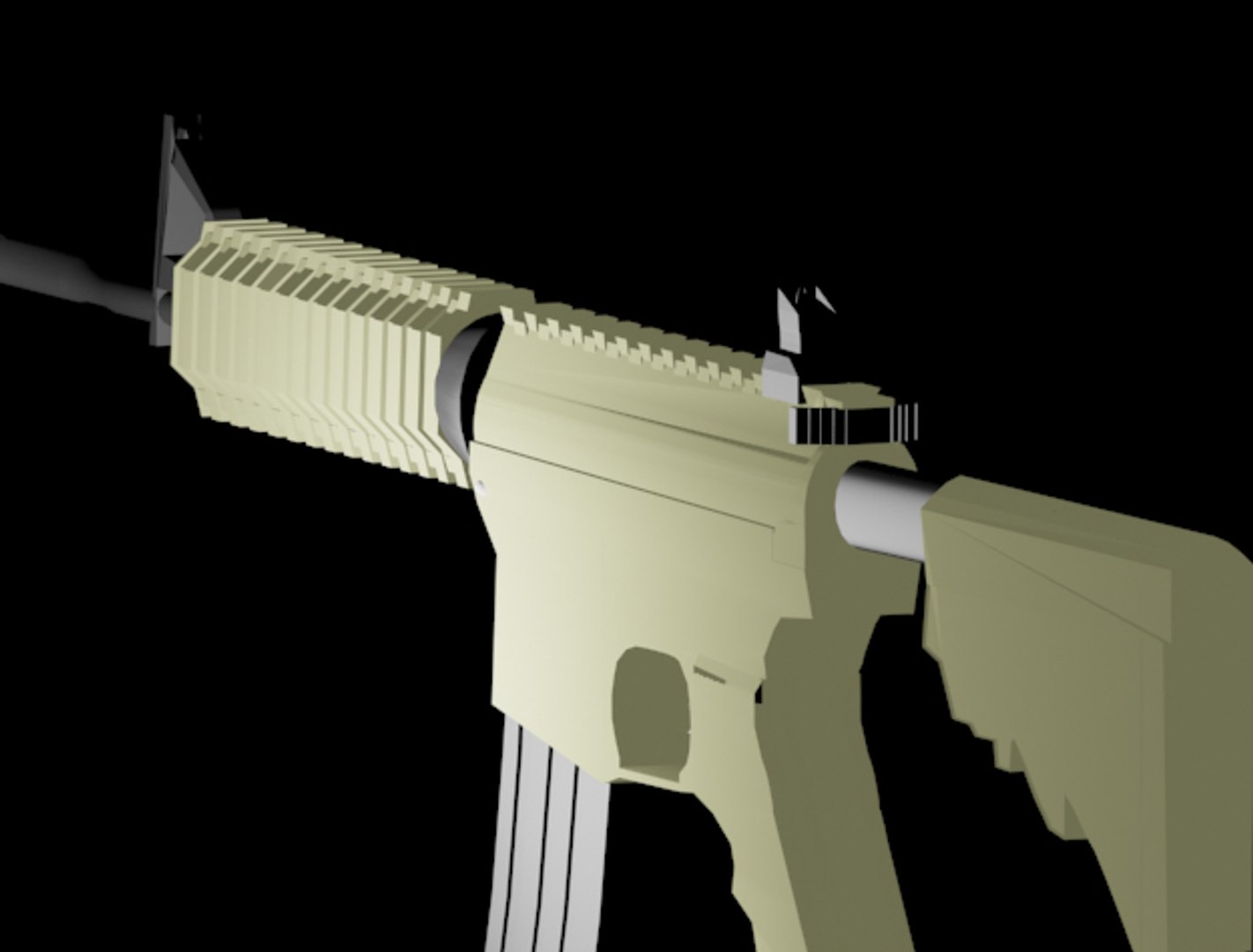 M4 3d Model