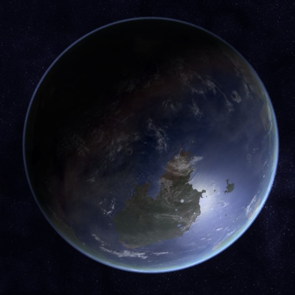 3d l planets mars model
