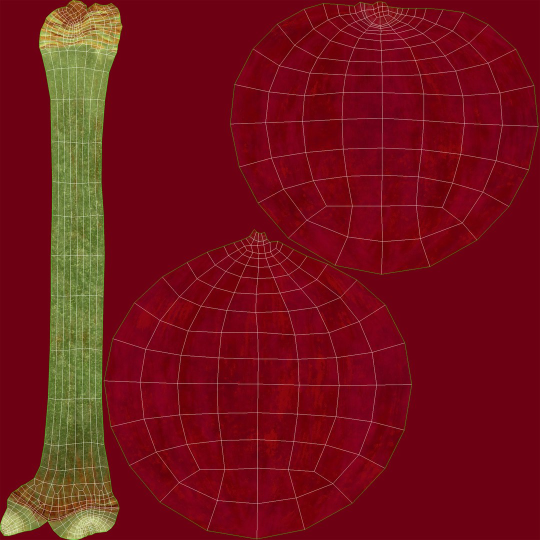 3D cherries model - TurboSquid 1590598