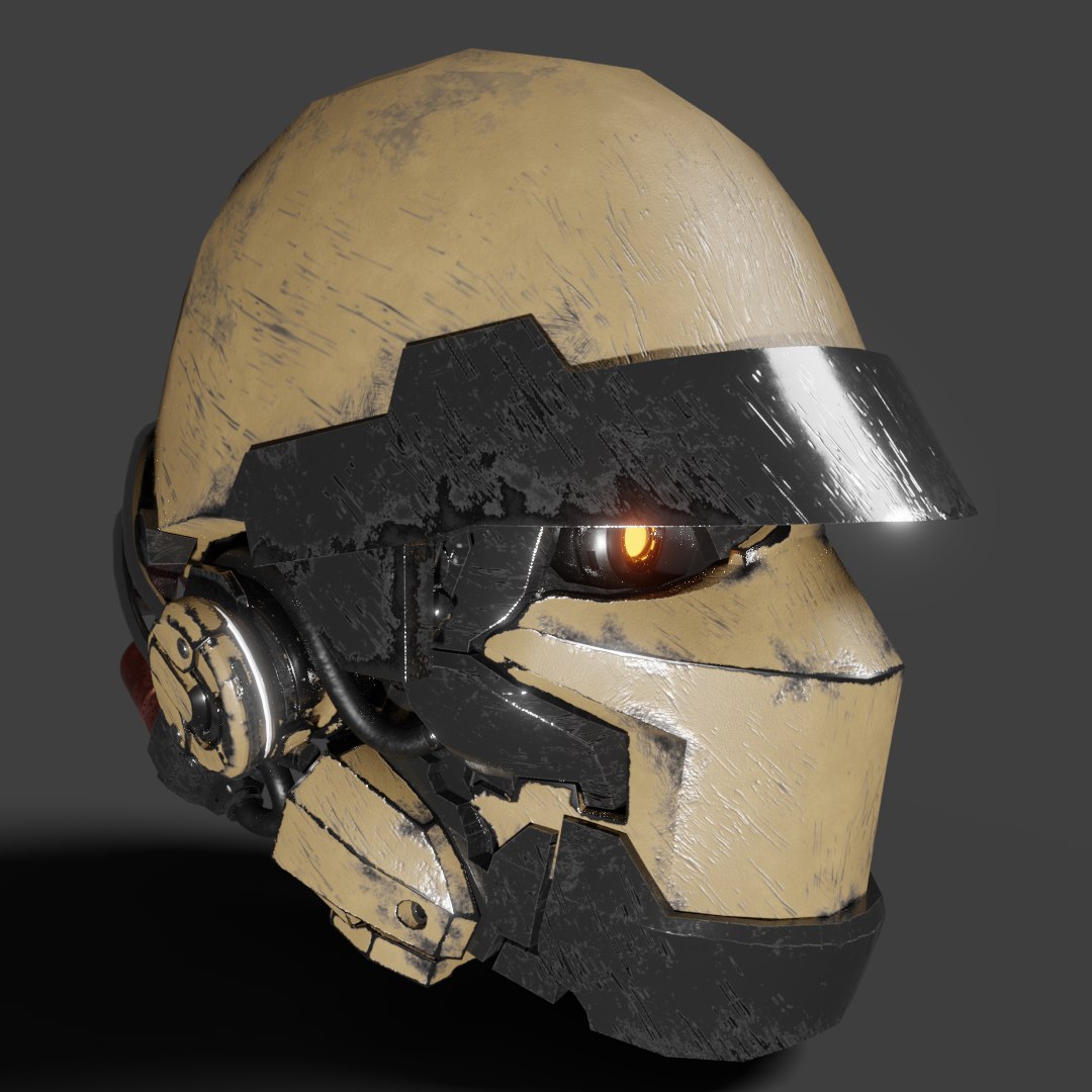 Robot Head 3D Model - TurboSquid 1367643