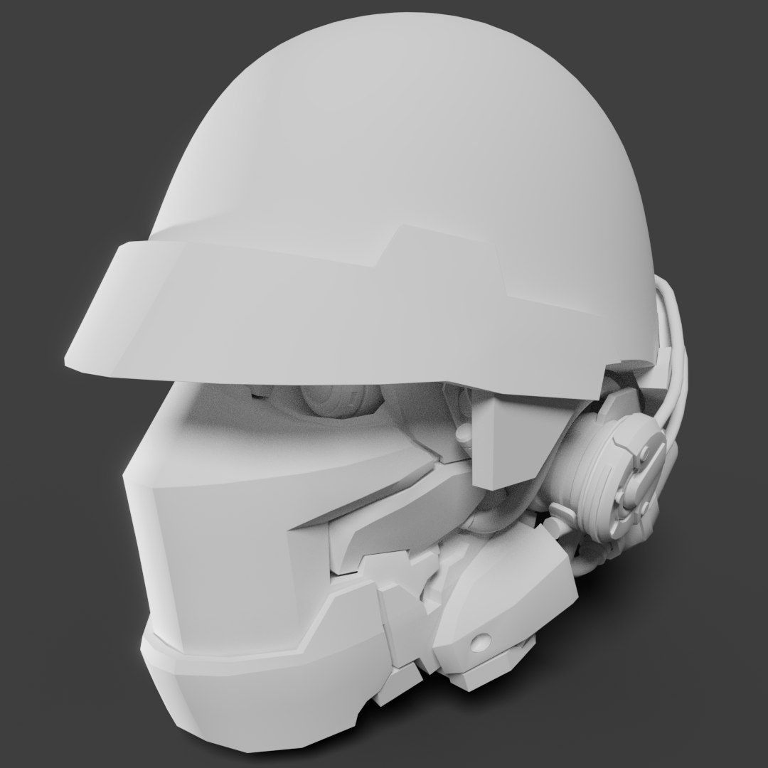 Robot Head 3D Model - TurboSquid 1367643