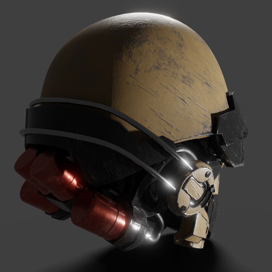 Robot Head 3D Model - TurboSquid 1367643