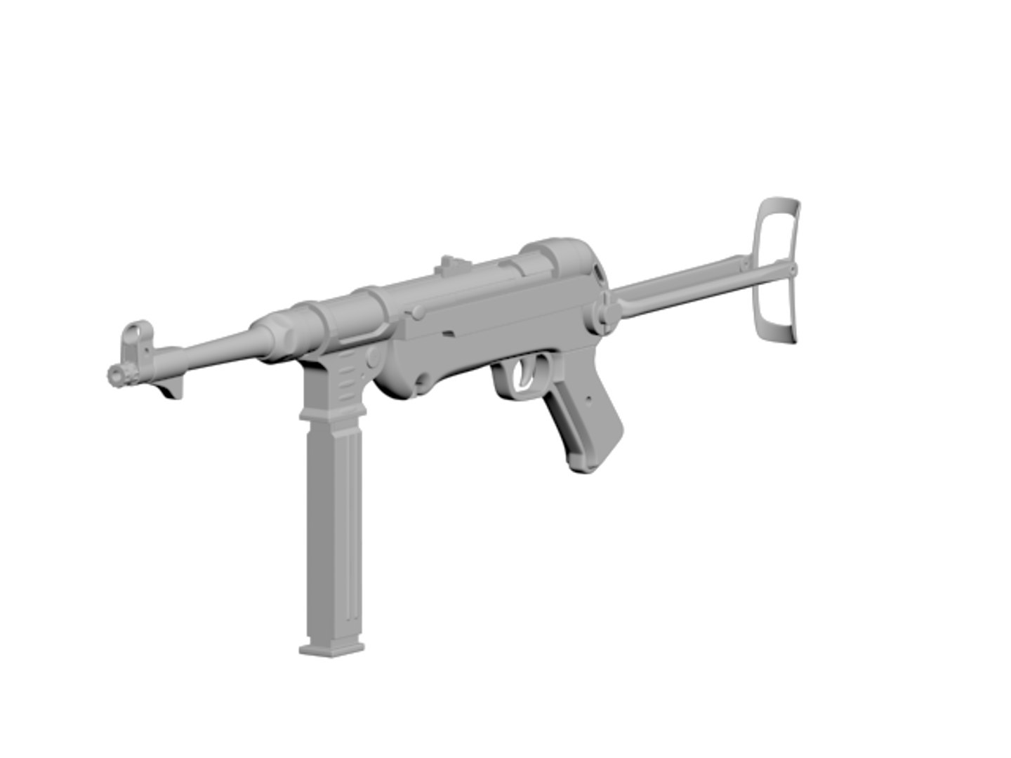 3D Model Mp 40 - TurboSquid 1397761