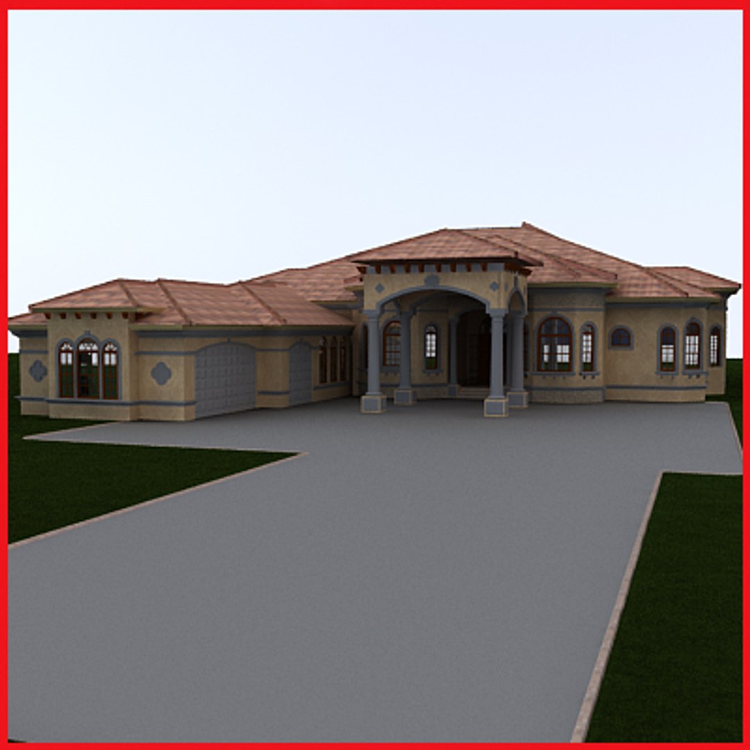 House 4 3d Model