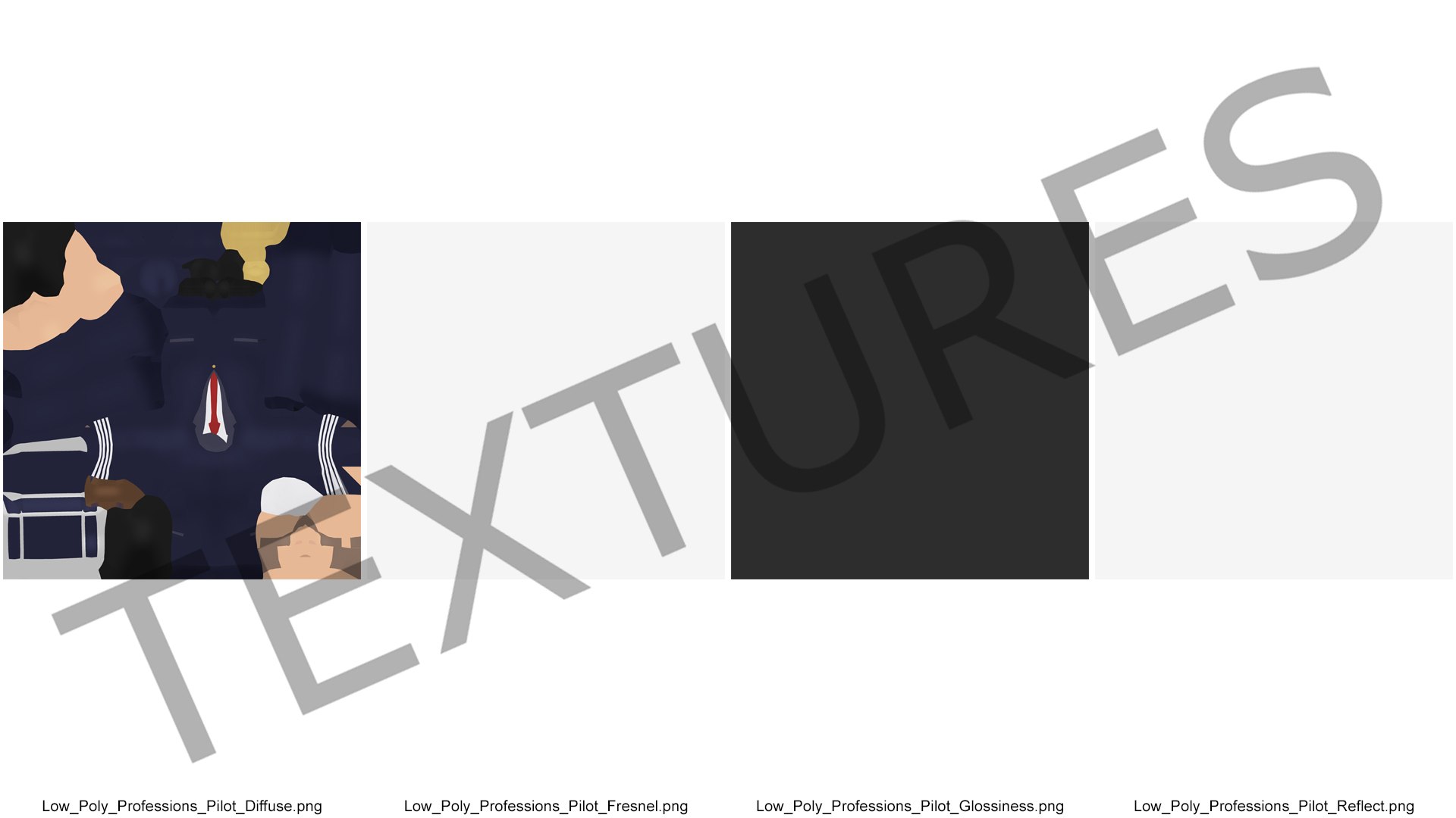 3D Low Poly Pilot - TurboSquid 2181859