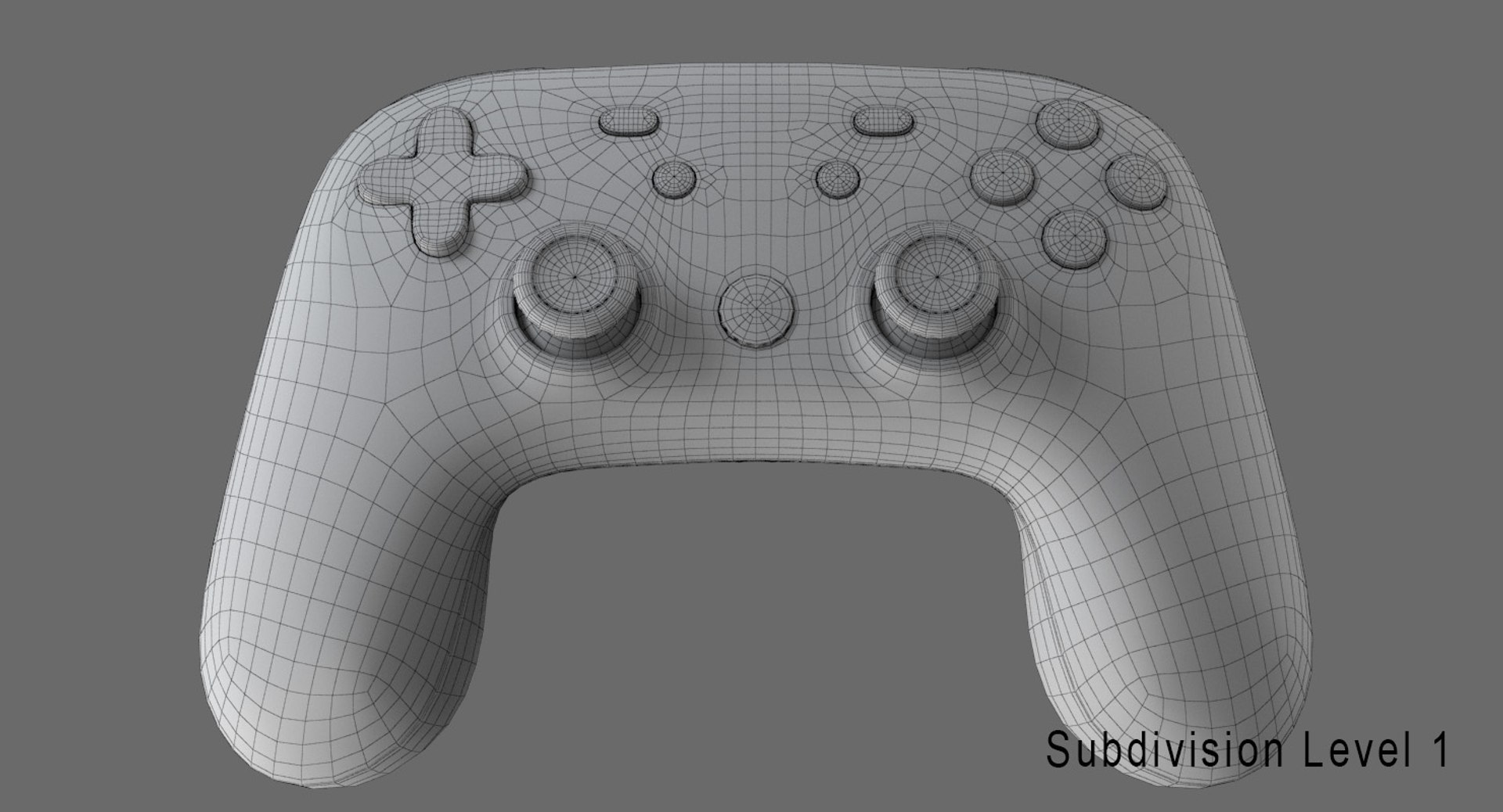 Google Stadia Controller Model - TurboSquid 1401268