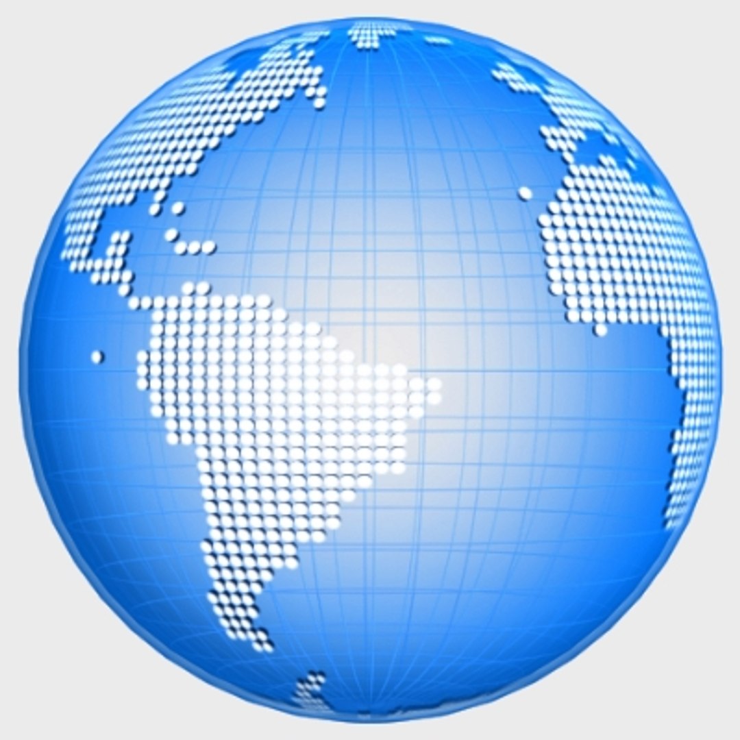 3d Globe Model
