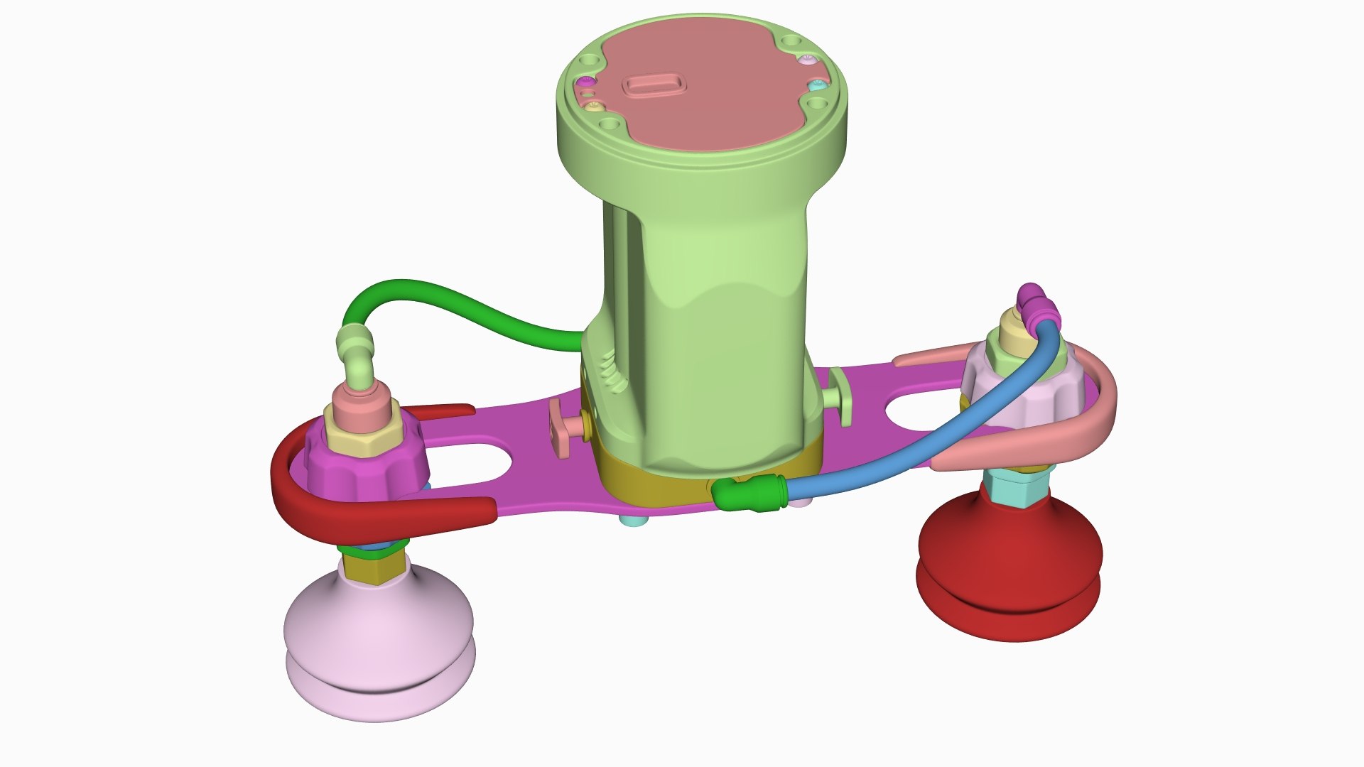 Vacuum Grippers Robotiq 2 Suction Caps 3D - TurboSquid 1966128