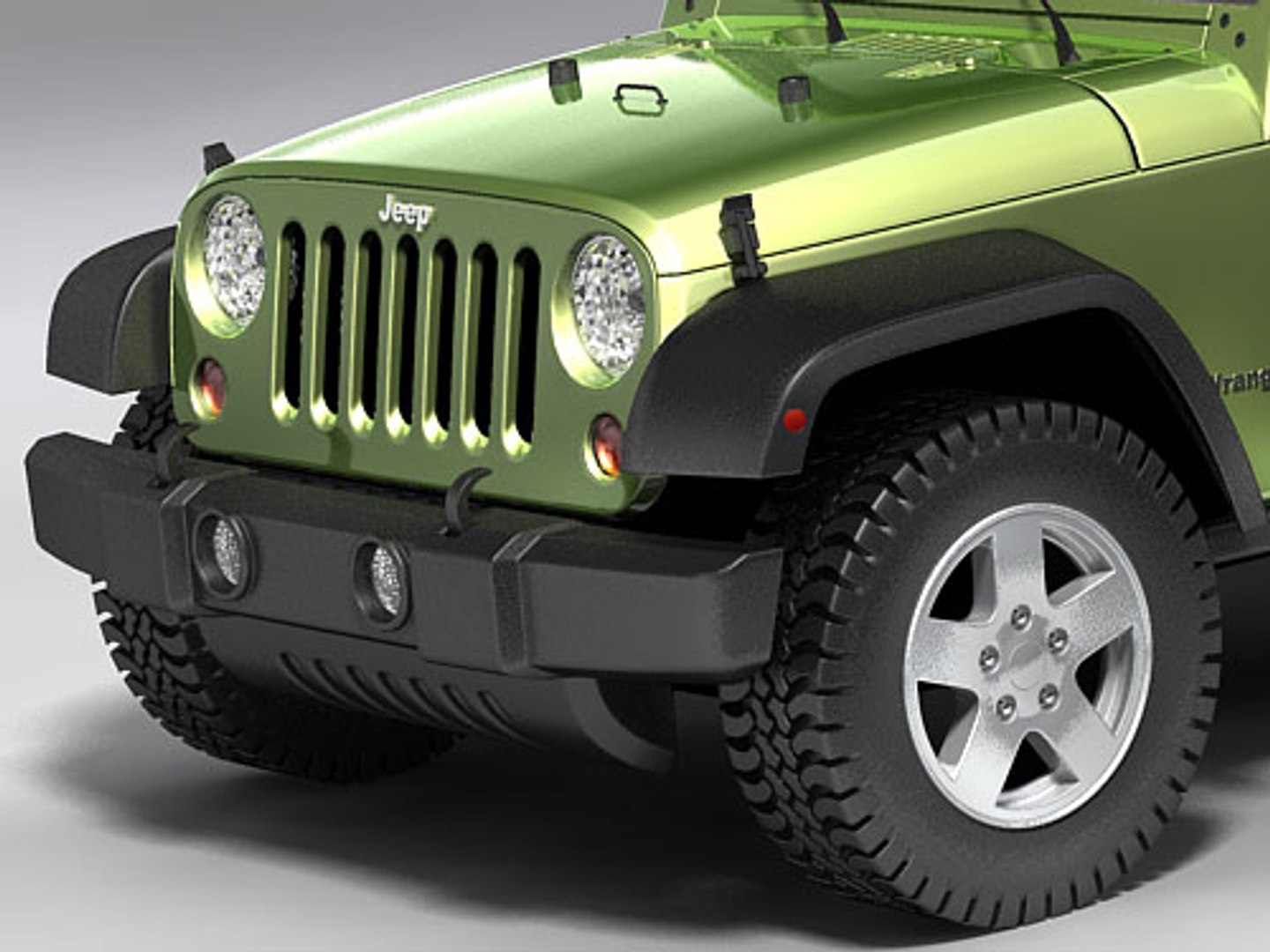 3d 3ds Wrangler Unlimited Jeep