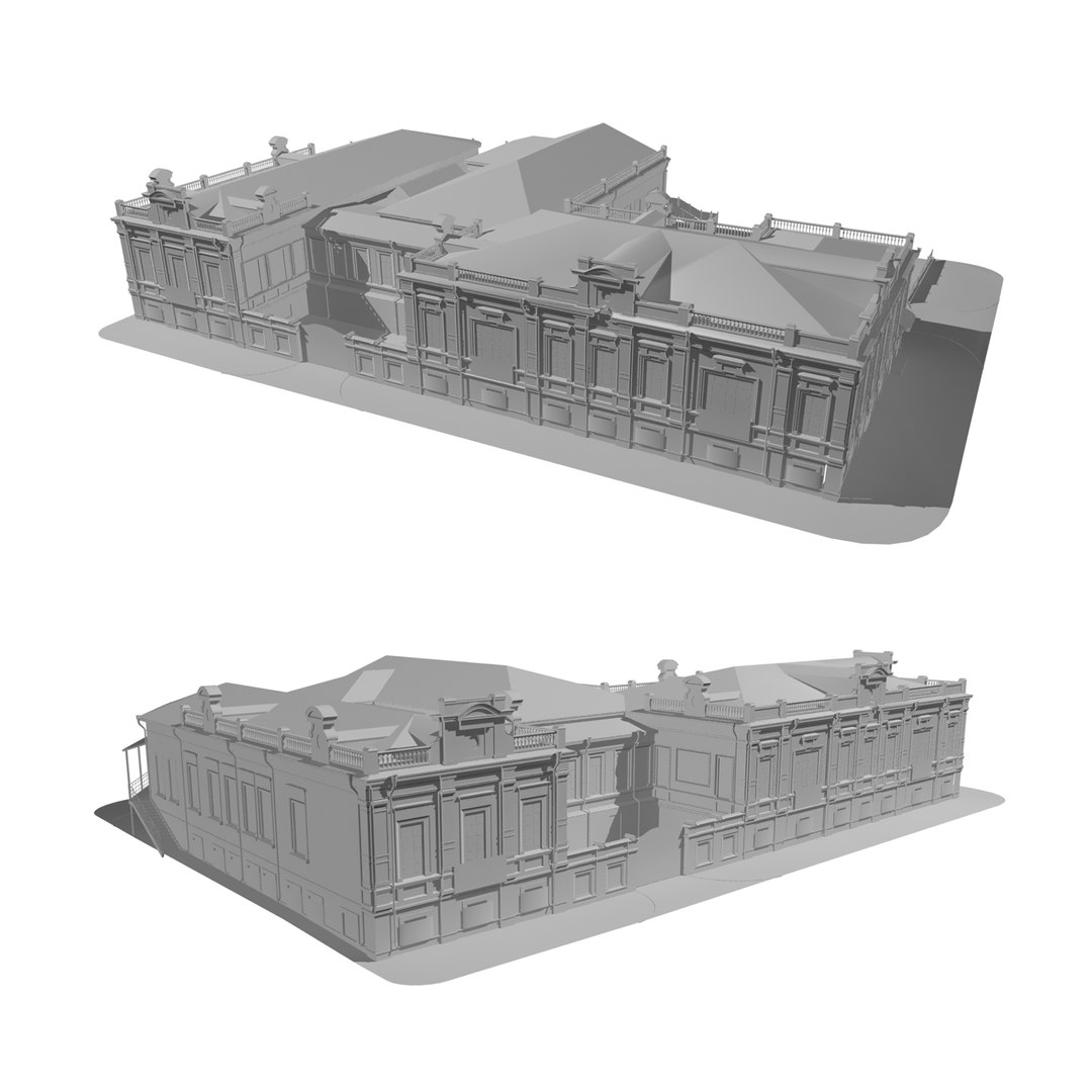 3D model historical house - TurboSquid 1453173