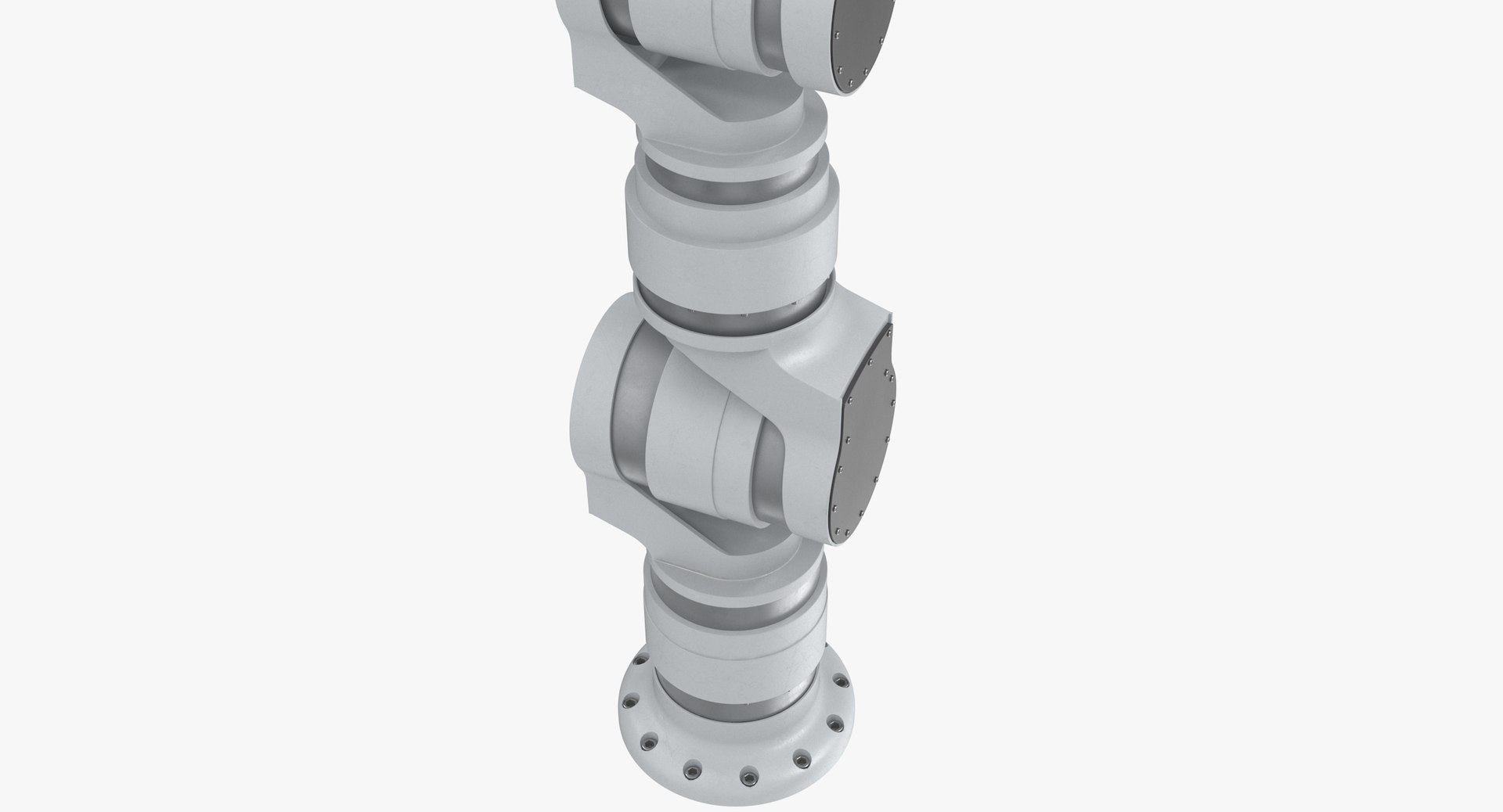 3D Model Robotic Arm 3 White - TurboSquid 2298603