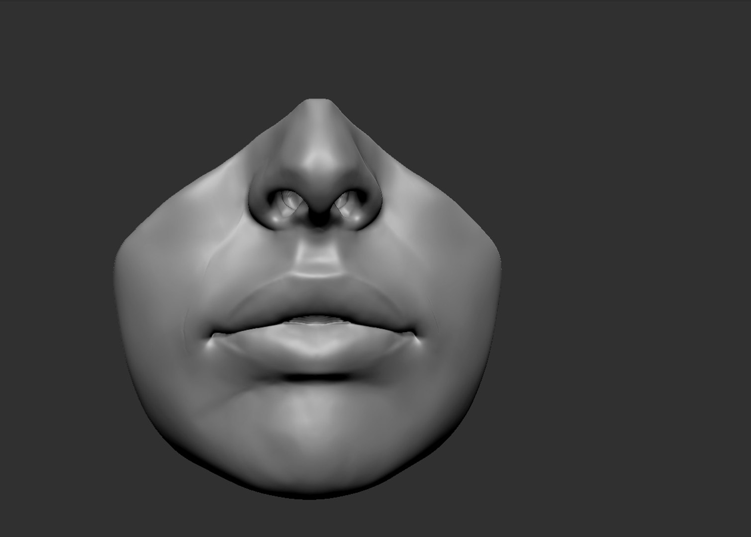 3d Beaty Lips Model