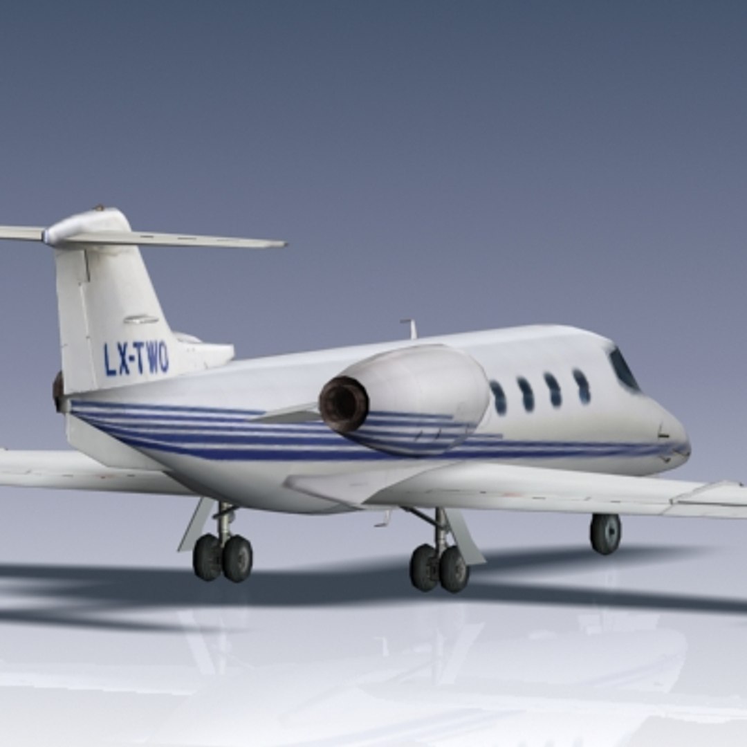 Learjet 35a 3d Model
