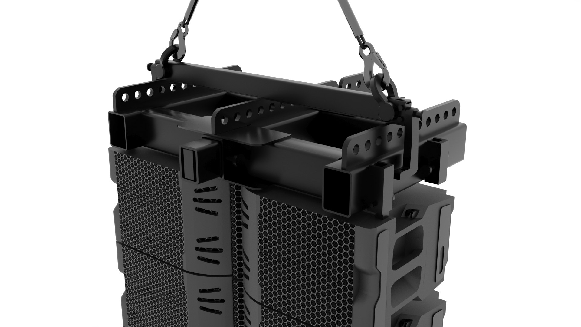 3D Concert Sound System Line Array JBL VTX V20 - TurboSquid 2118831