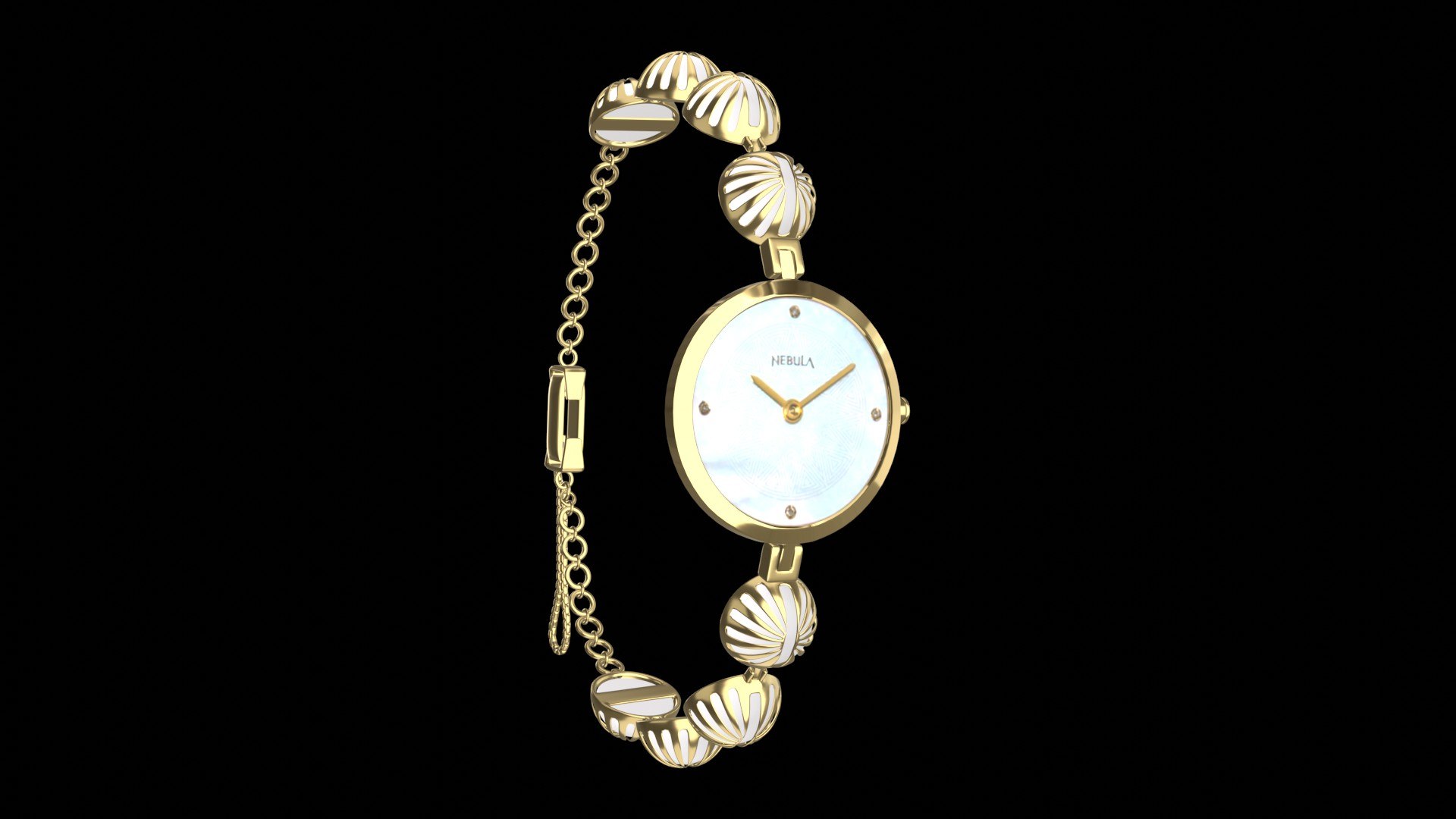 Ashvi By Nebula - Solid Gold Watch Model - TurboSquid 1947235