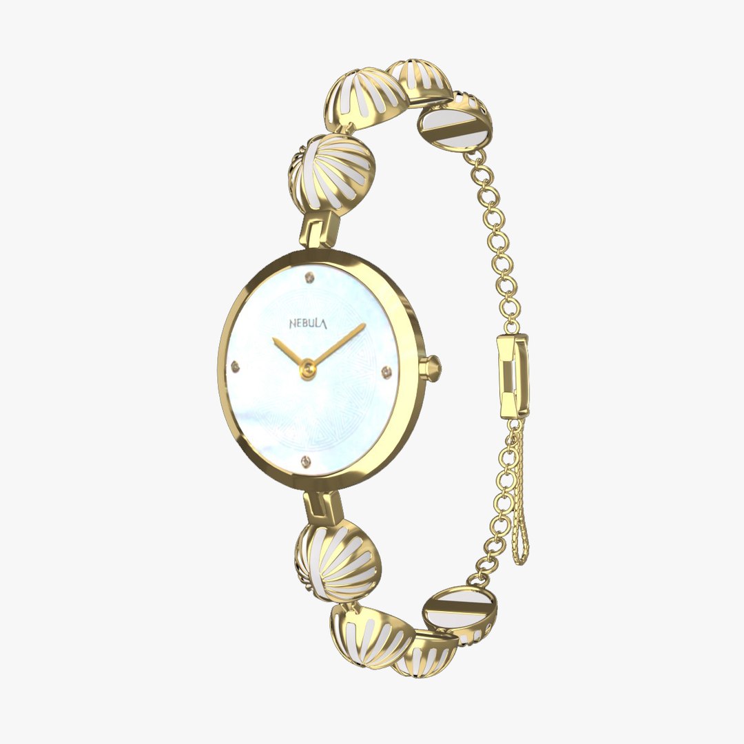 Ashvi by Nebula - Solid Gold Watch model - TurboSquid 1947235
