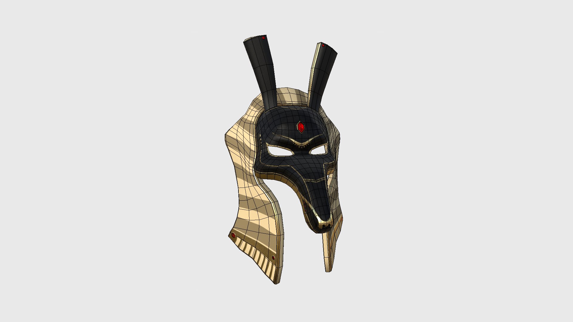 Seth Mask A09 - Egyptian Gods Character Clothing Model - TurboSquid 2238118