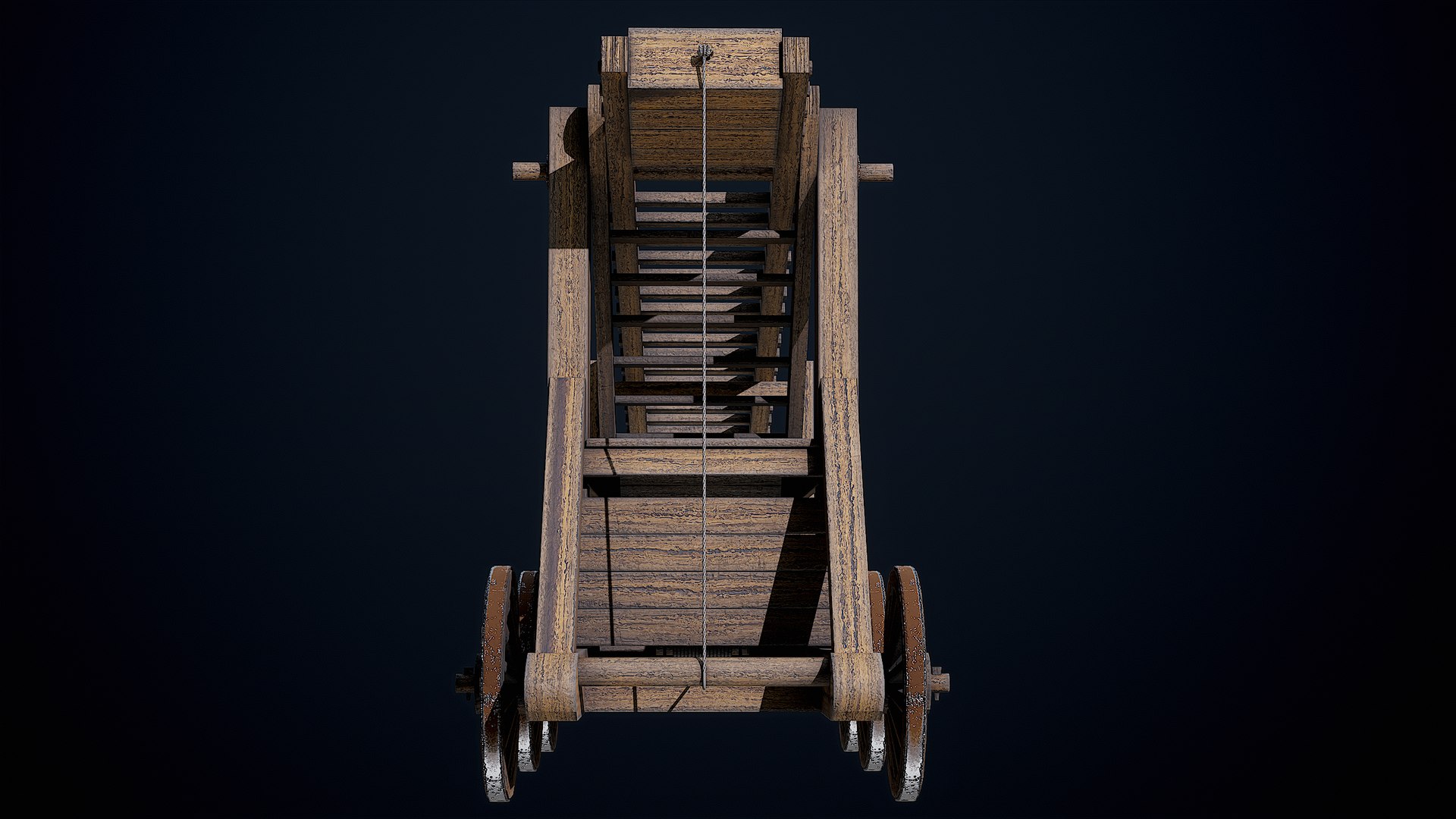 3D Medieval Siege Ladder PBR Model - TurboSquid 2040373