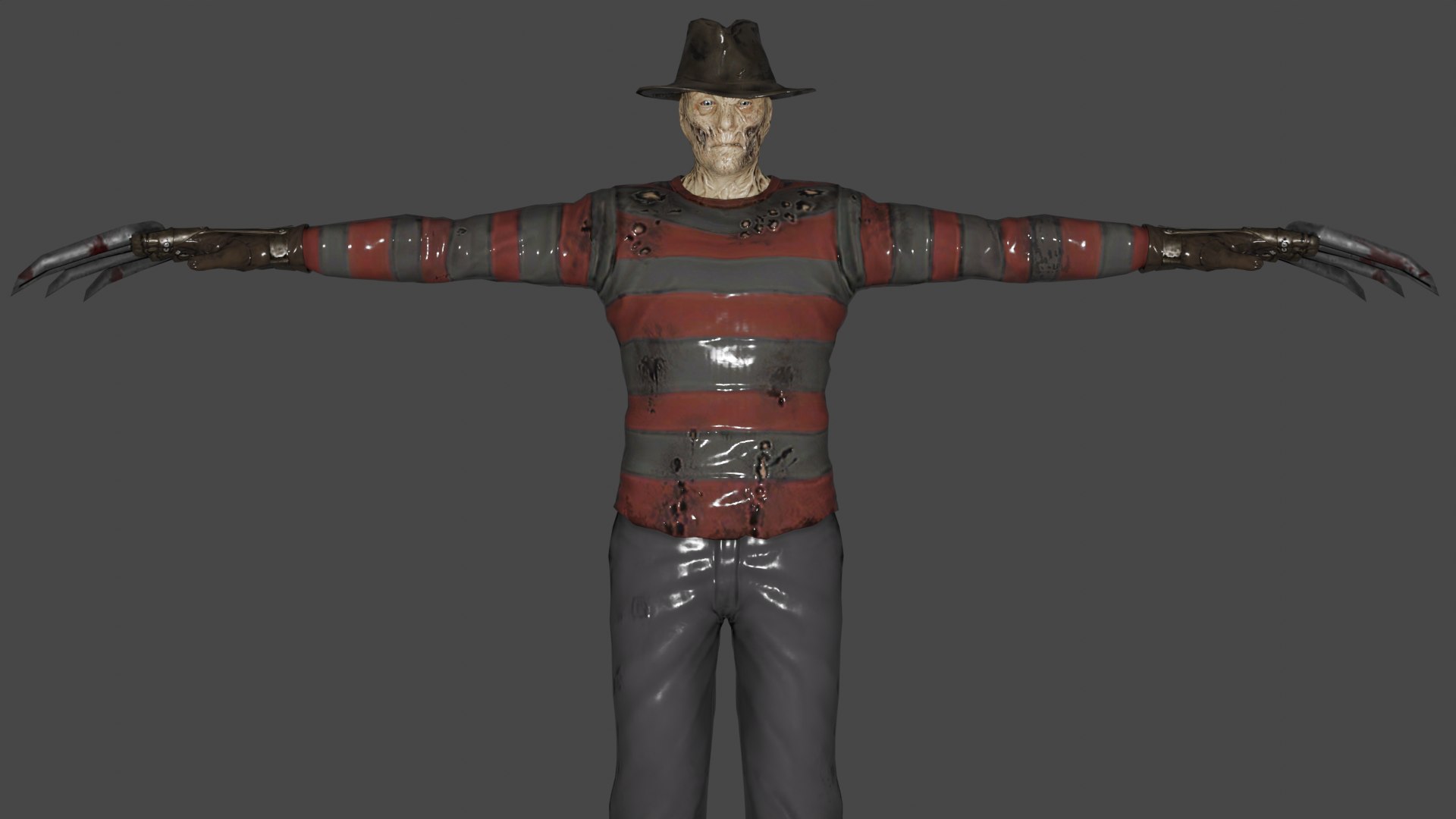Freddy Krueger Model - TurboSquid 2172136