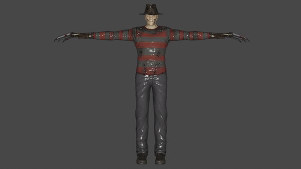 modelo 3d Freddy Krueger - TurboSquid 2172136