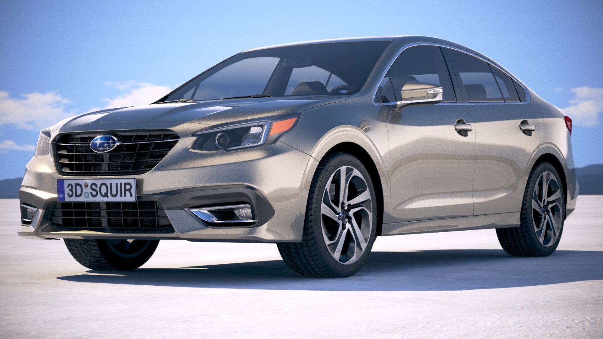 Subaru legacy 2020 3D model - TurboSquid 1400513