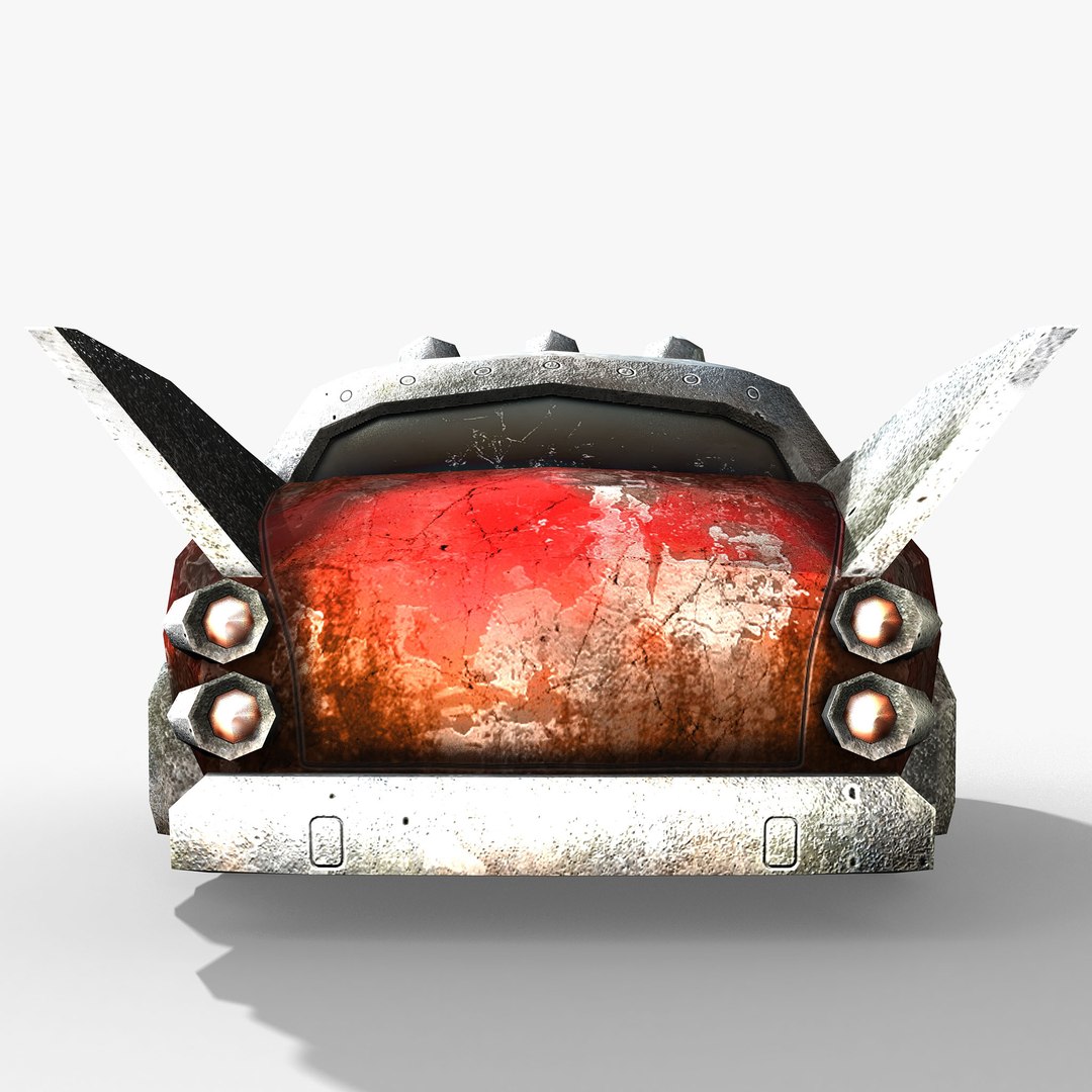 3d car gaming asset model