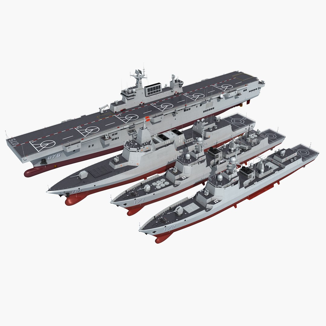Navy warship ship 3D model - TurboSquid 1675468