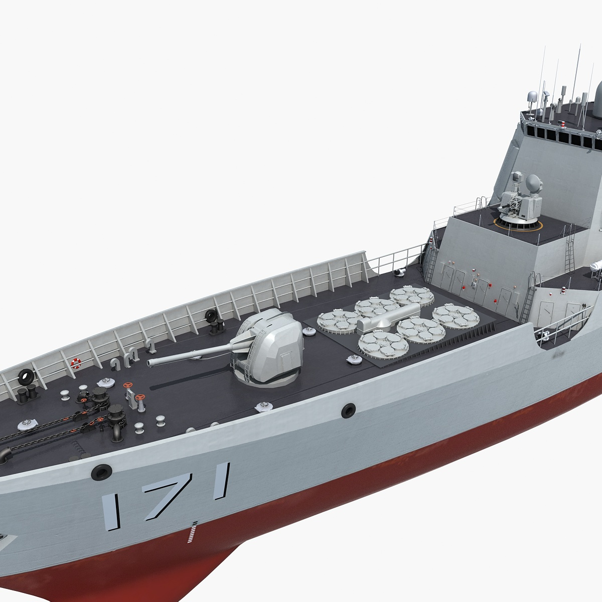 Navy warship ship 3D model - TurboSquid 1675468