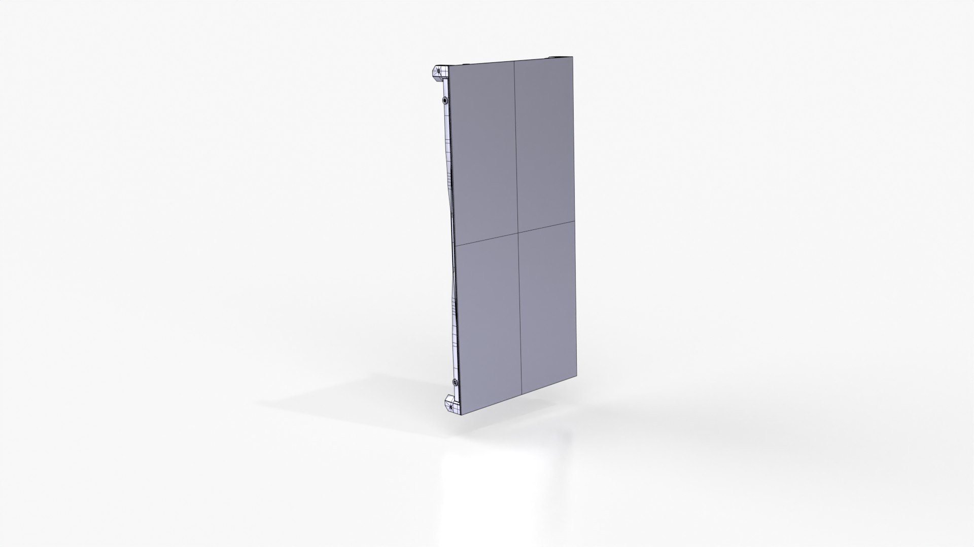 3D Model LCD Wall Single Panel - TurboSquid 2276515